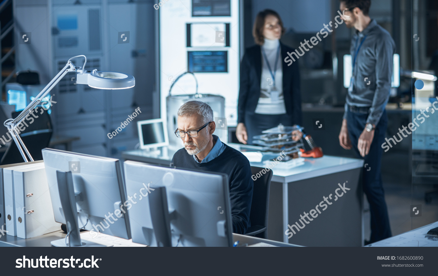 Diverse International Team Industrial Engineers Scientists Stock Photo ... Diverse International Team Industrial Engineers Scientists Stock Photo ...