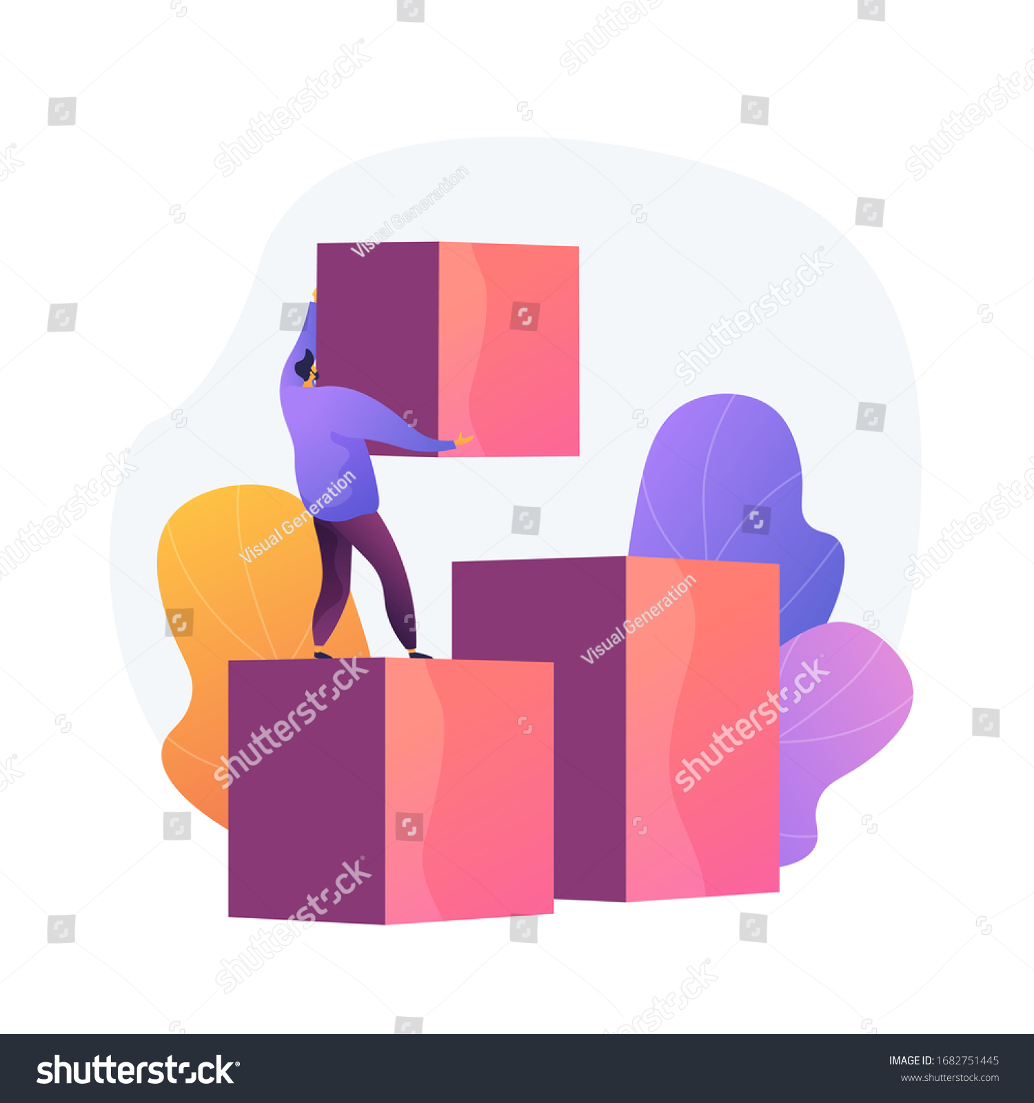 Self Made Businessman Career Ladder Personal Stock Vector (Royalty Free ... Self Made Businessman Career Ladder Personal Stock Vector (Royalty Free ...