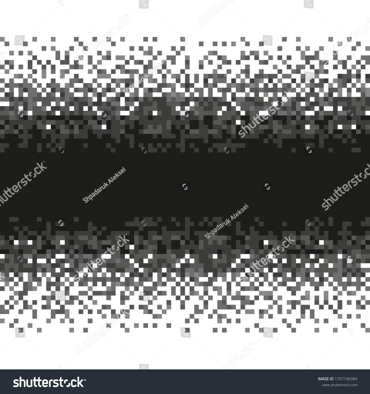Multicolored Rectangular Pixel Background Texture Consisting Stock ...