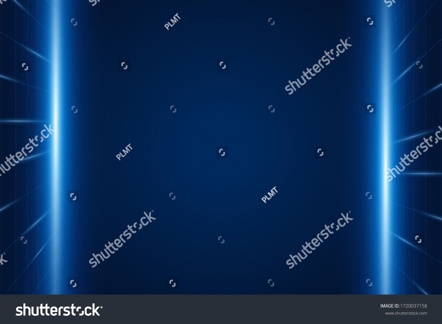 Vector Futuristic Technology Background Electronic Motherboard Stock
