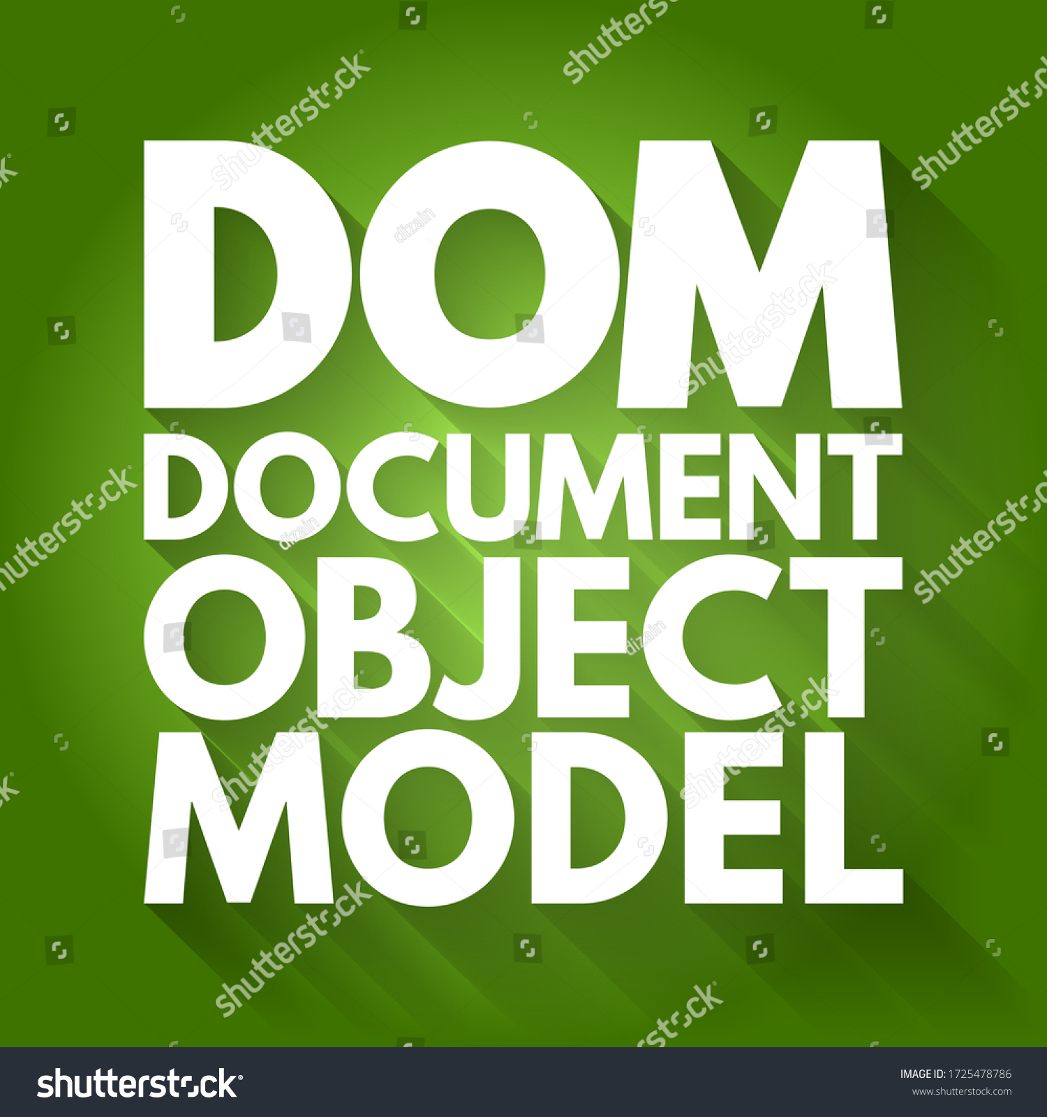 Dom Document Object Model Programming Api Stock Vector (Royalty Free ... Dom Document Object Model Programming Api Stock Vector (Royalty Free ...