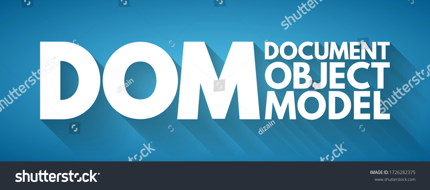 Vektor Stok Dom Document Object Model Programming Api (Tanpa Royalti ... Vektor Stok Dom Document Object Model Programming Api (Tanpa Royalti ...