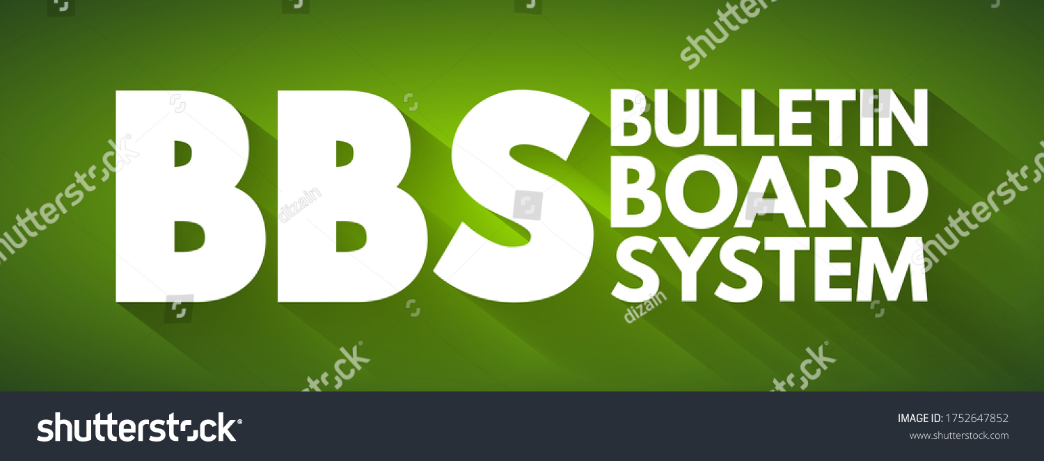 Bbs Bulletin Board System Computer Server Stock Vector (Royalty Free ... Bbs Bulletin Board System Computer Server Stock Vector (Royalty Free ...