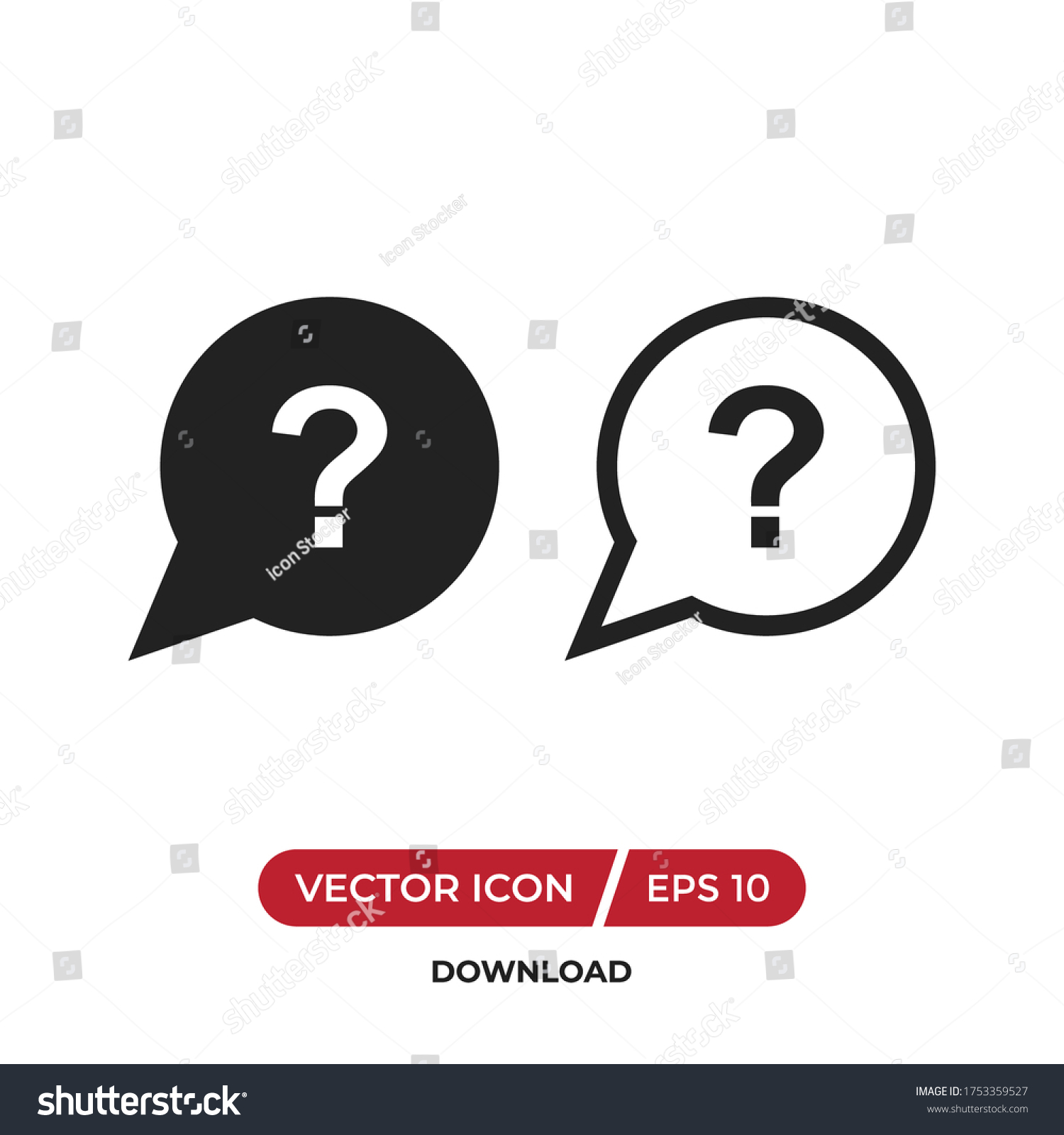 Question Mark Icon Vector Help Sign Stock Vector (Royalty Free ... Question Mark Icon Vector Help Sign Stock Vector (Royalty Free ...