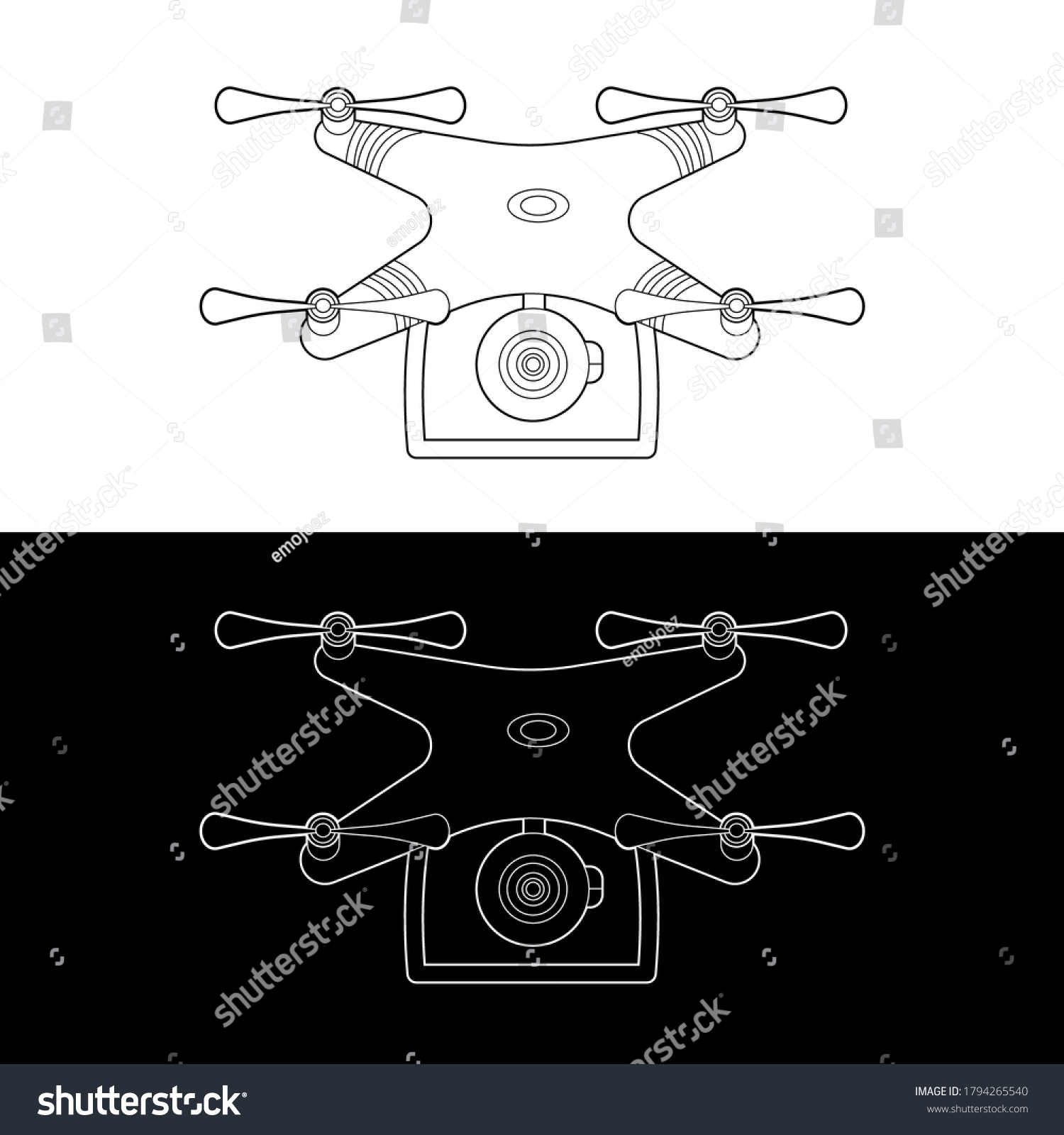 Drones Vector Icon Set Graphic Drones Stock Vector (Royalty Free ... Drones Vector Icon Set Graphic Drones Stock Vector (Royalty Free ...