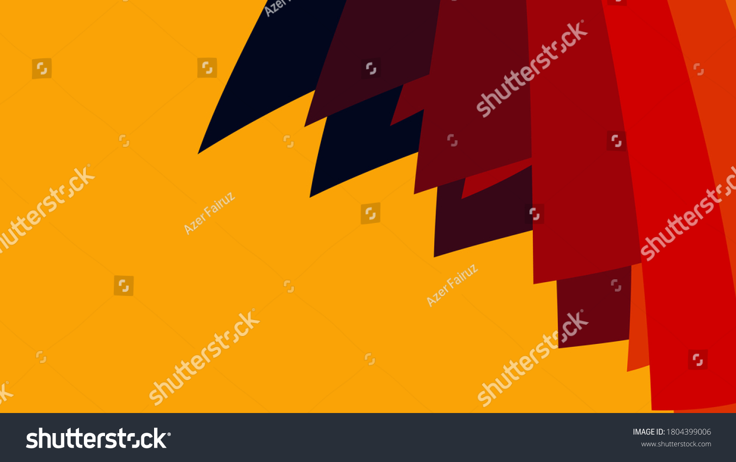 Vector Illustration Abstract Orange Background Stock Vector Royalty