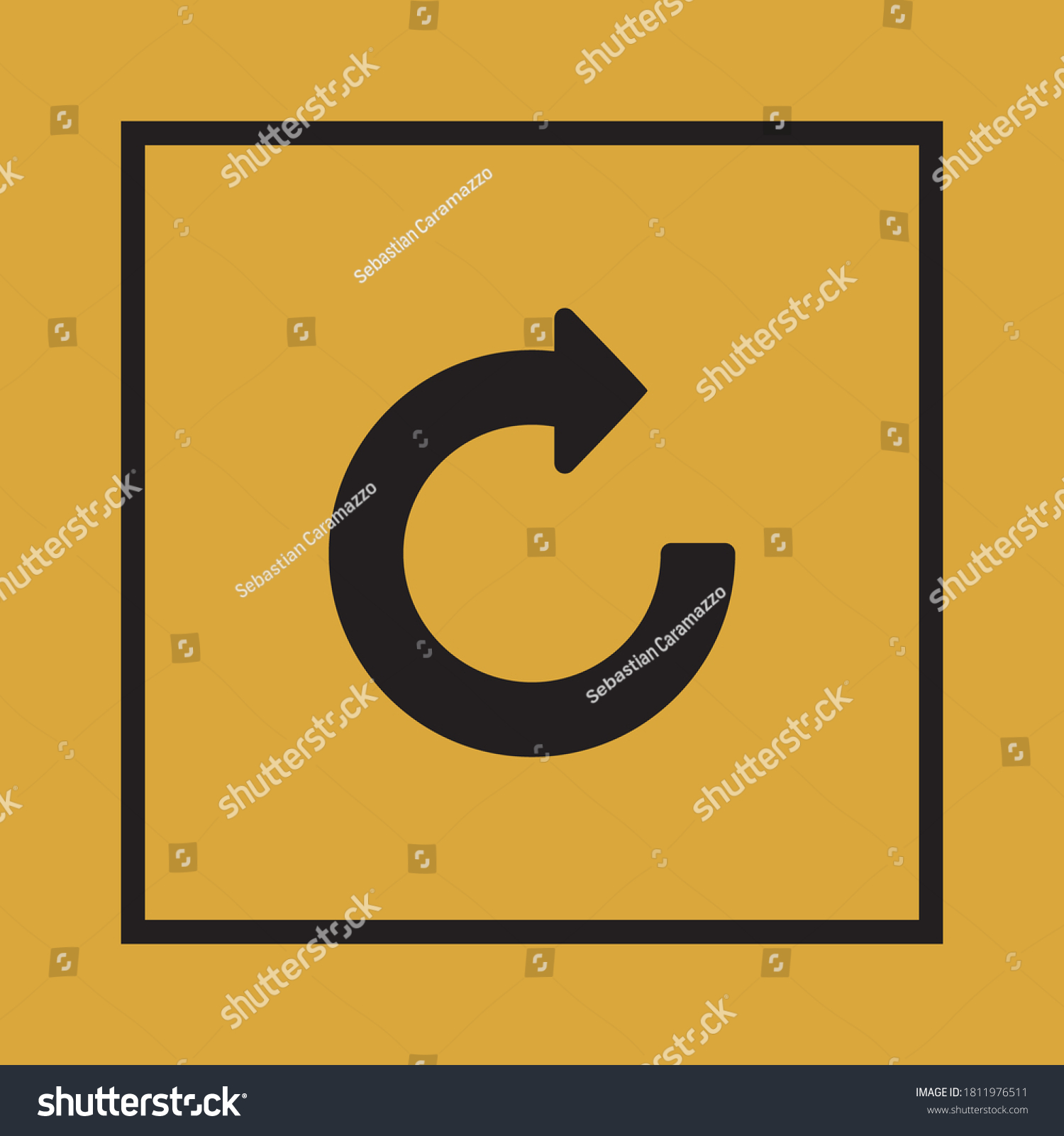 Recycle Symbol Reduce Waste Icon Square Stock Vector (Royalty Free ... Recycle Symbol Reduce Waste Icon Square Stock Vector (Royalty Free ...