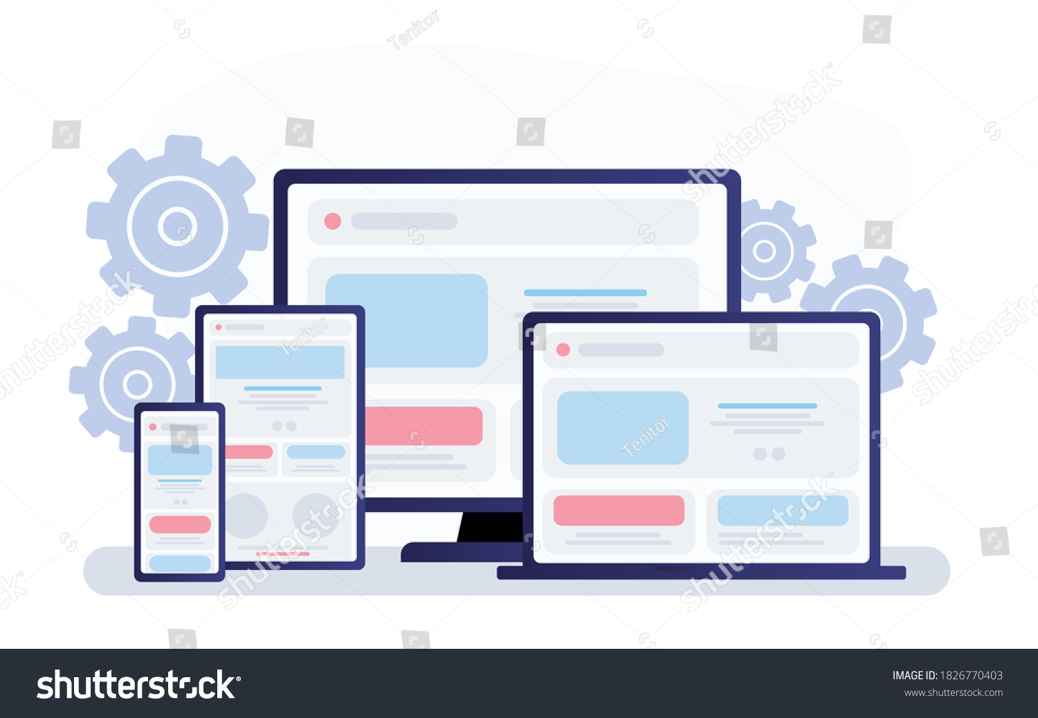 Adaptive Programming Icons Set Multi Device Stock Vector (Royalty Free ... Adaptive Programming Icons Set Multi Device Stock Vector (Royalty Free ...