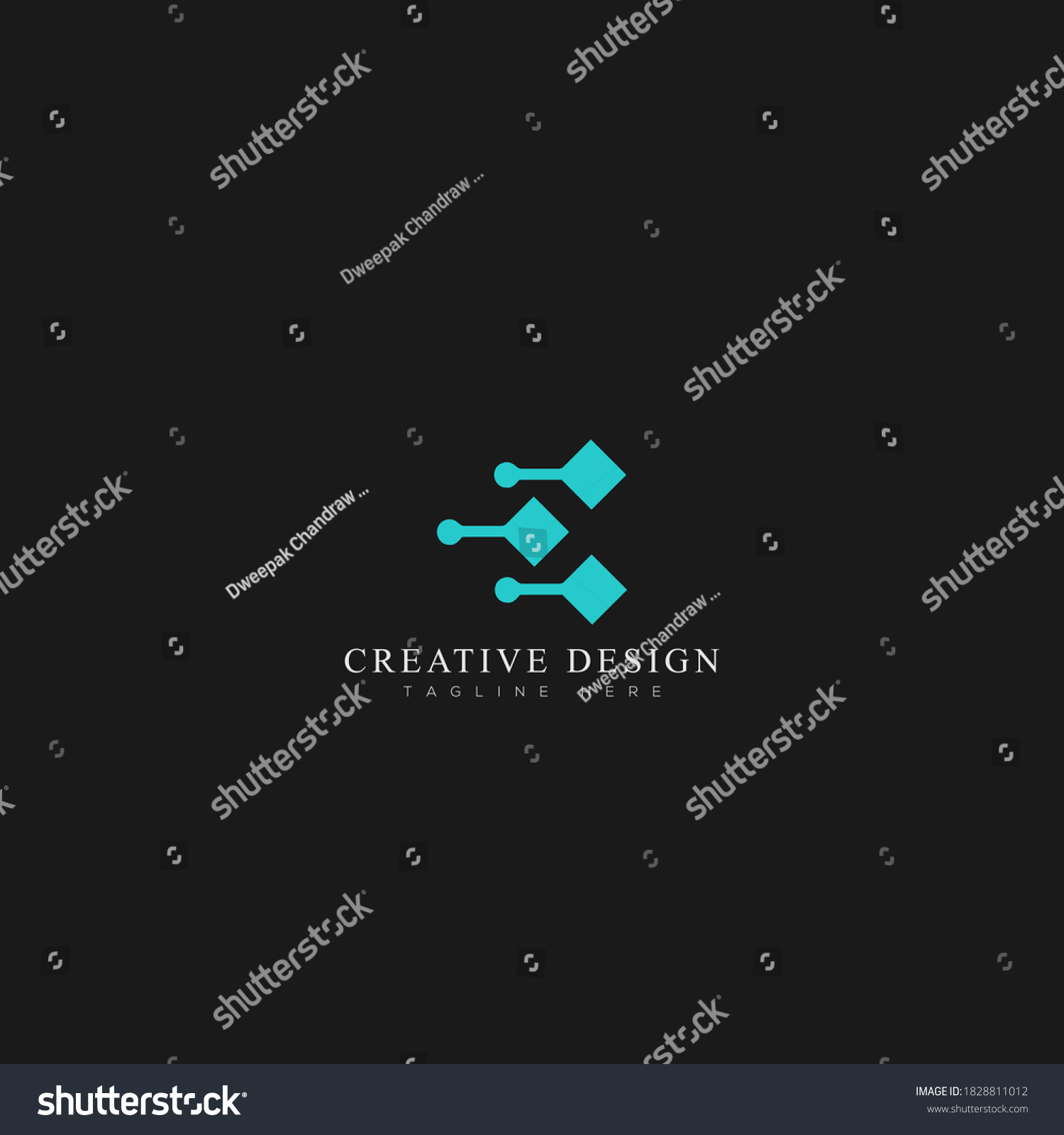 New Tech Shape Logo Technology Vector Stock Vector (Royalty Free ...