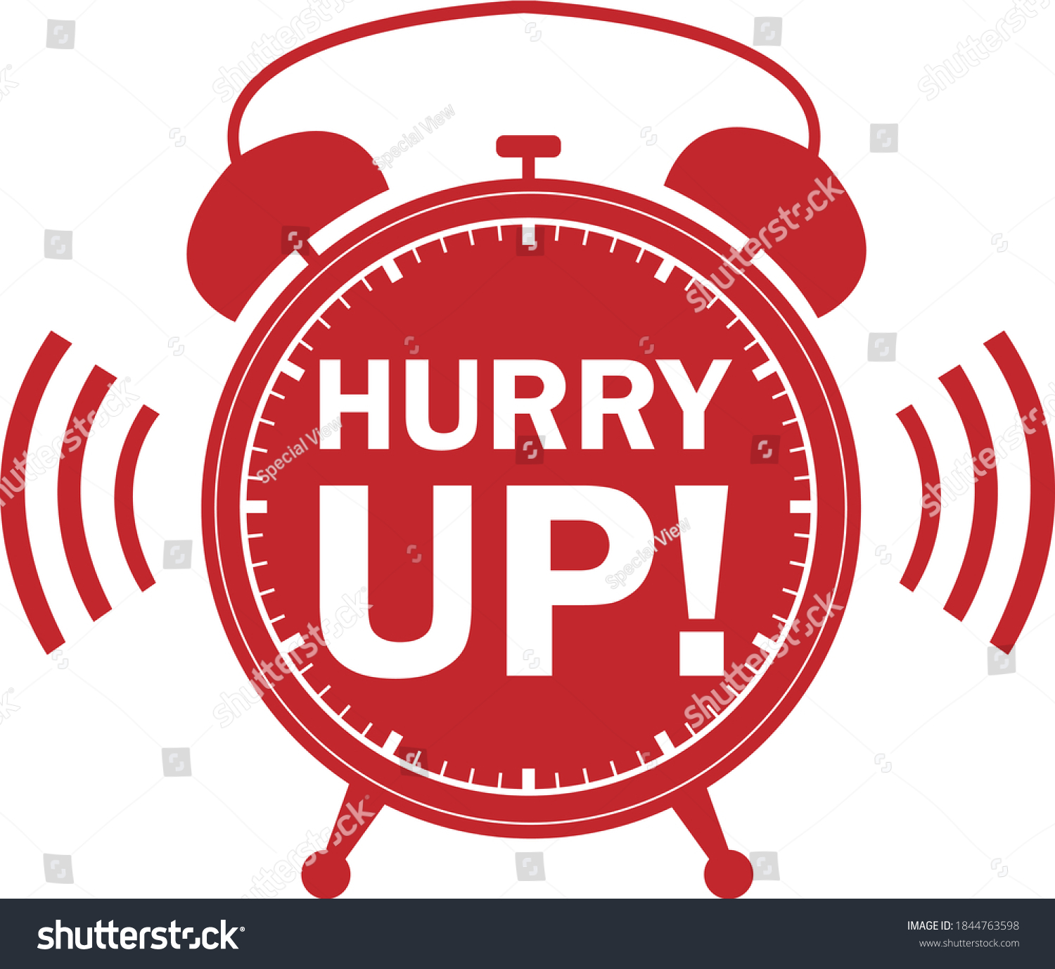 Hurry Logo Template Clock Logo Design Stock Vector (Royalty Free) 1844763598 | Shutterstock