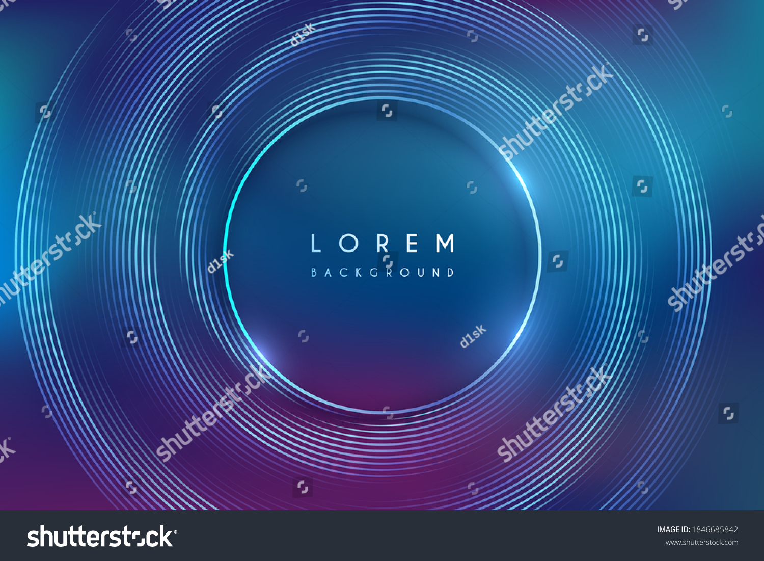 Abstract Neon Color Circle Lines Background Stock Vector (Royalty Free ... Abstract Neon Color Circle Lines Background Stock Vector (Royalty Free ...