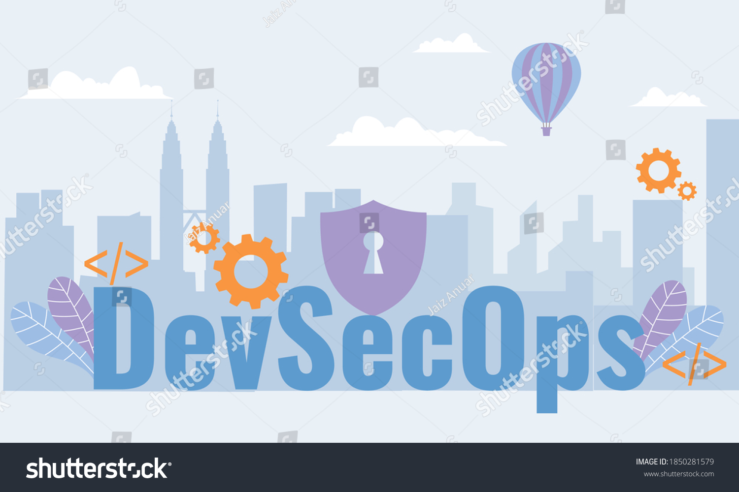Vector Illustration Devsecops Methodology Secure Software Stock Vector ... Vector Illustration Devsecops Methodology Secure Software Stock Vector ...