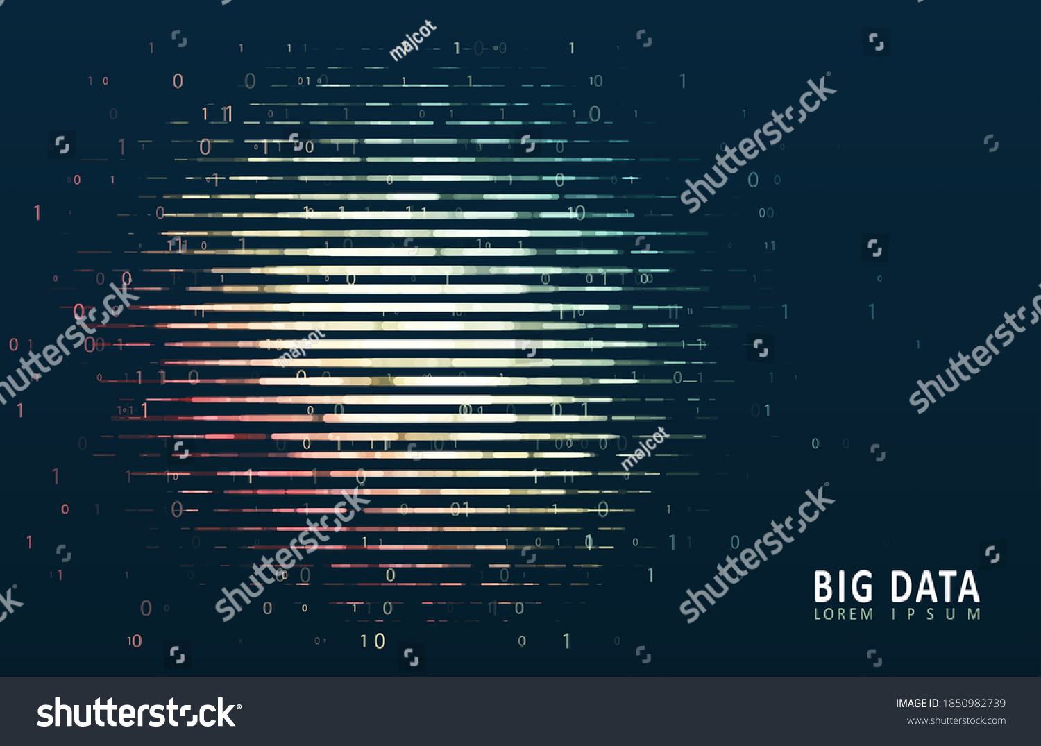 Abstract Artificial Intelligence Element Abstract Infographics Stock ...