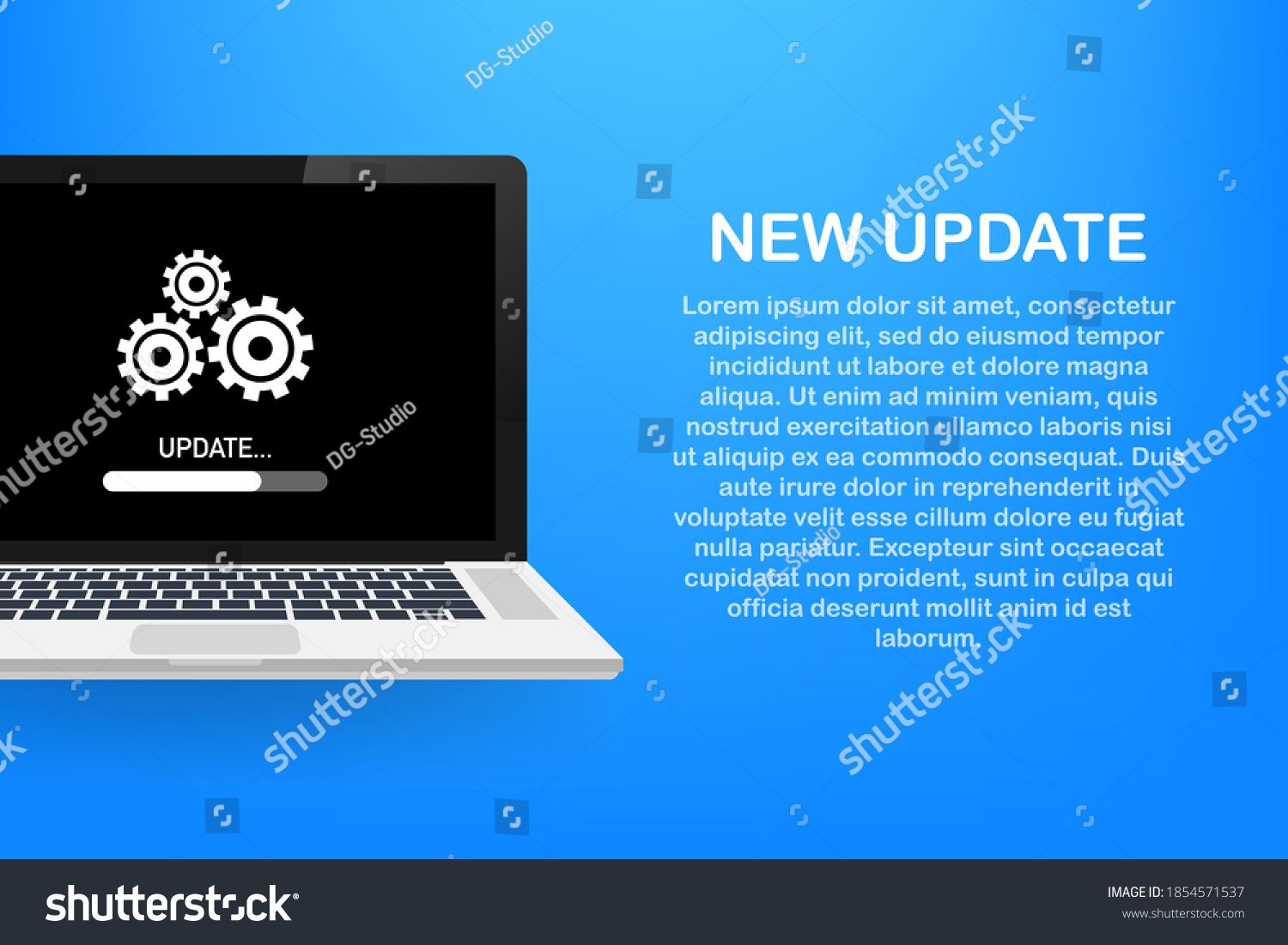 System Software Update Data Update Synchronize Stock Vector (Royalty Free) 1854571537 | Shutterstock