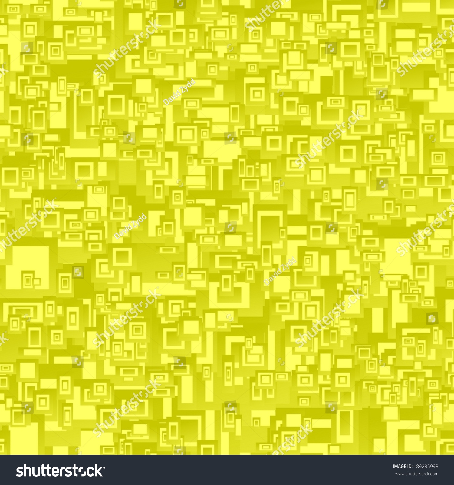 Yellow Seamless Rectangle Pattern Background Vector Stock Vector ...
