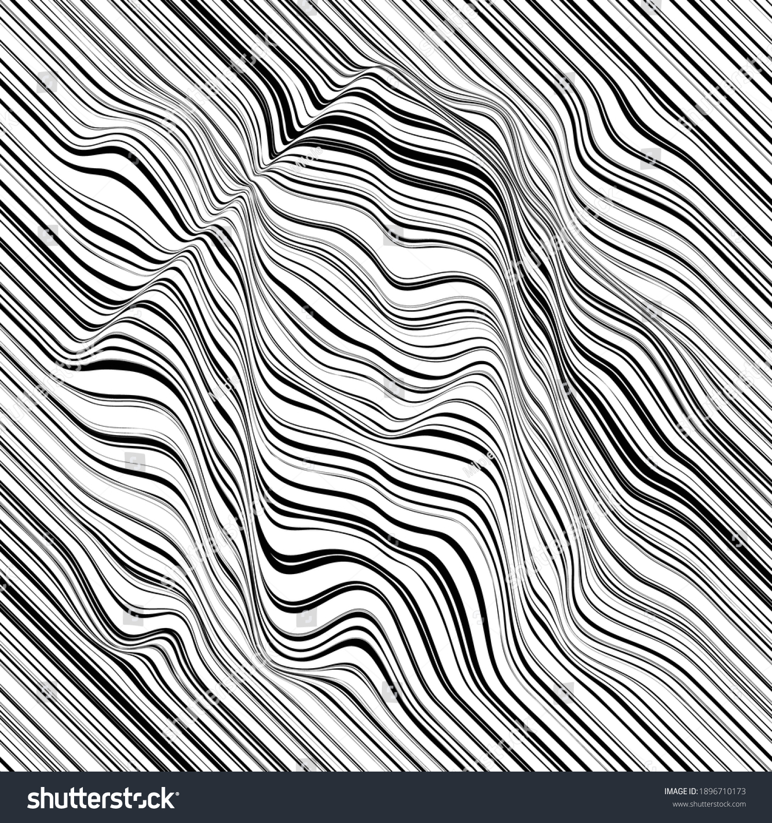 Abstract Flow Lines Background Fluid Wavy Stock Vector (Royalty Free ...