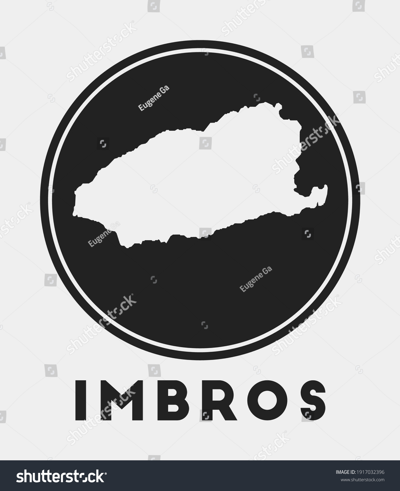 Imbros Icon Round Logo Island Map Stock Vector (Royalty Free ... Imbros Icon Round Logo Island Map Stock Vector (Royalty Free ...