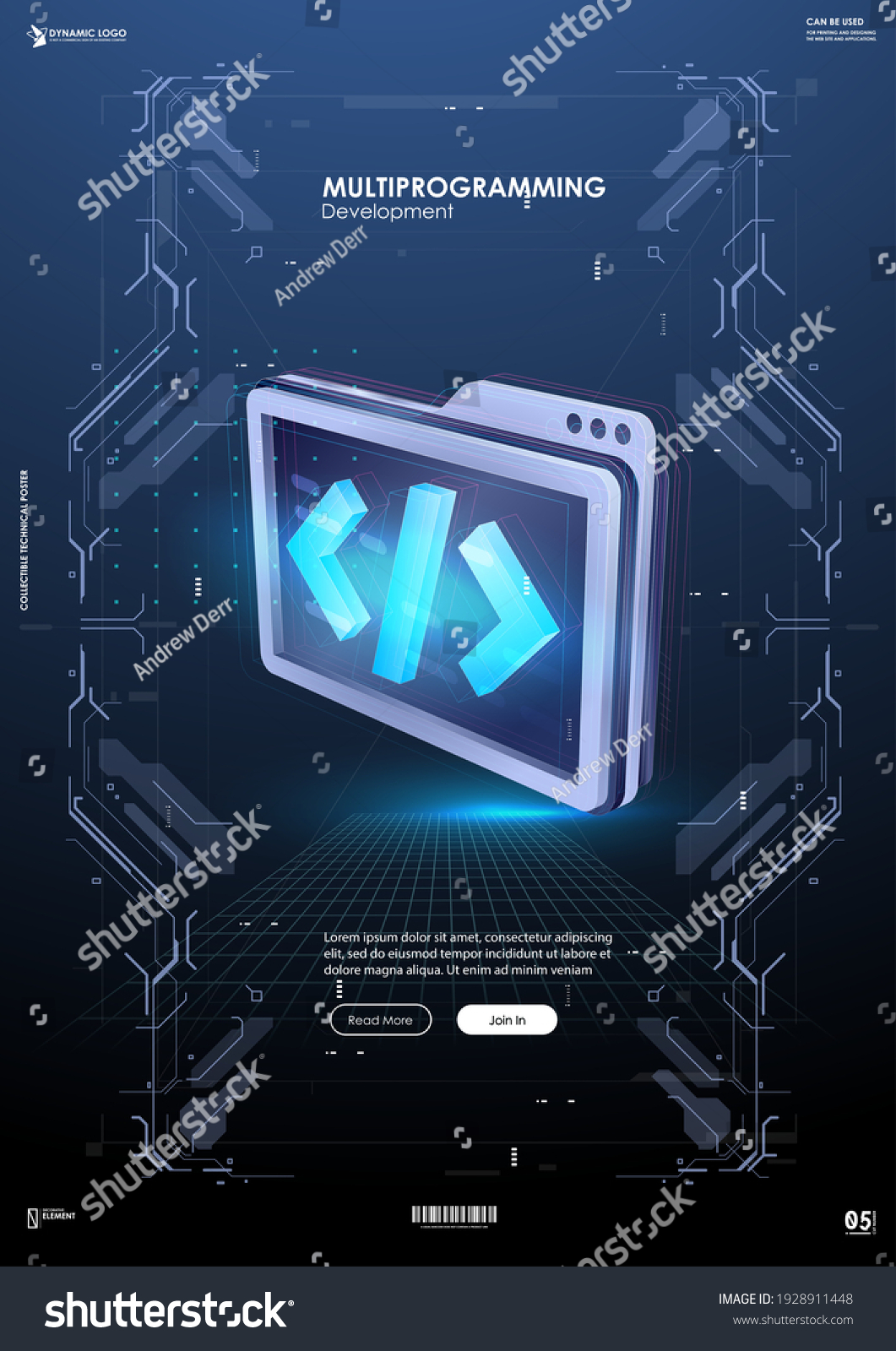 Development Software Concept Programming Data Processing Stock Vector Royalty Free 1928911448