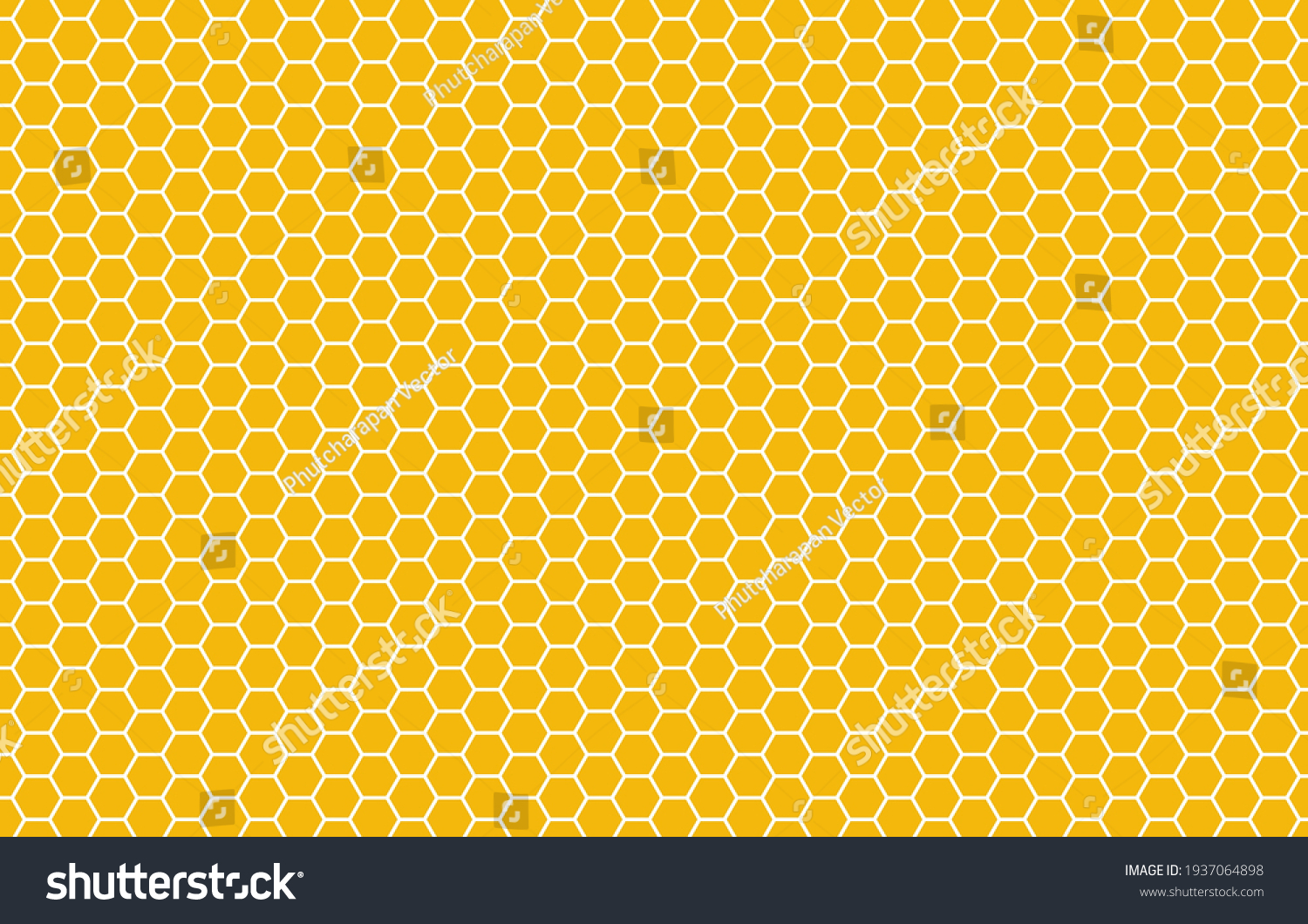 Hexagon Beehive Honeycomb Yellow Pattern Seamless Stock Vector (Royalty ... Hexagon Beehive Honeycomb Yellow Pattern Seamless Stock Vector (Royalty ...