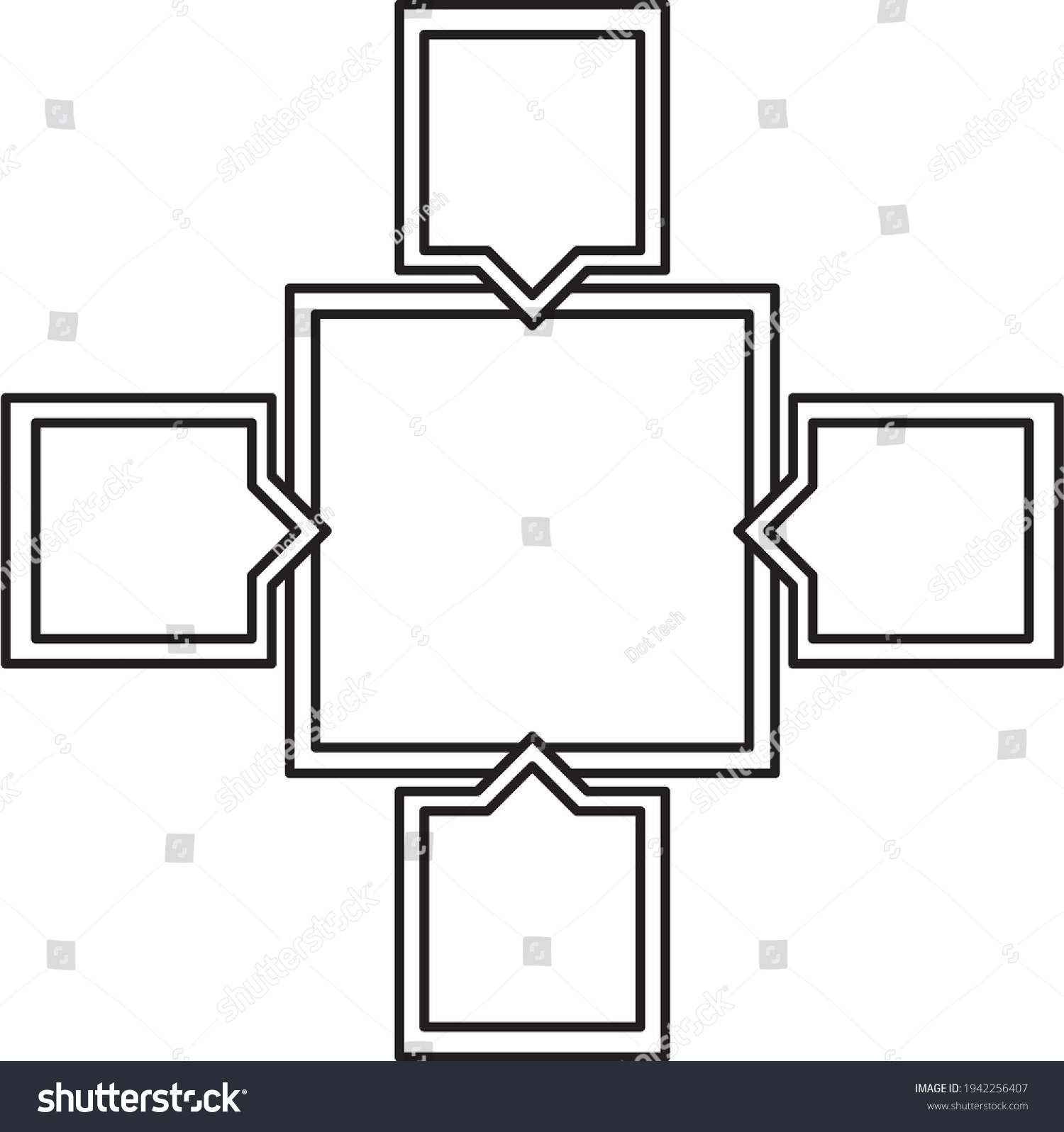 Infographics Graphs Charts Data Showing Illustrations Stock Vector Royalty Free 1942256407