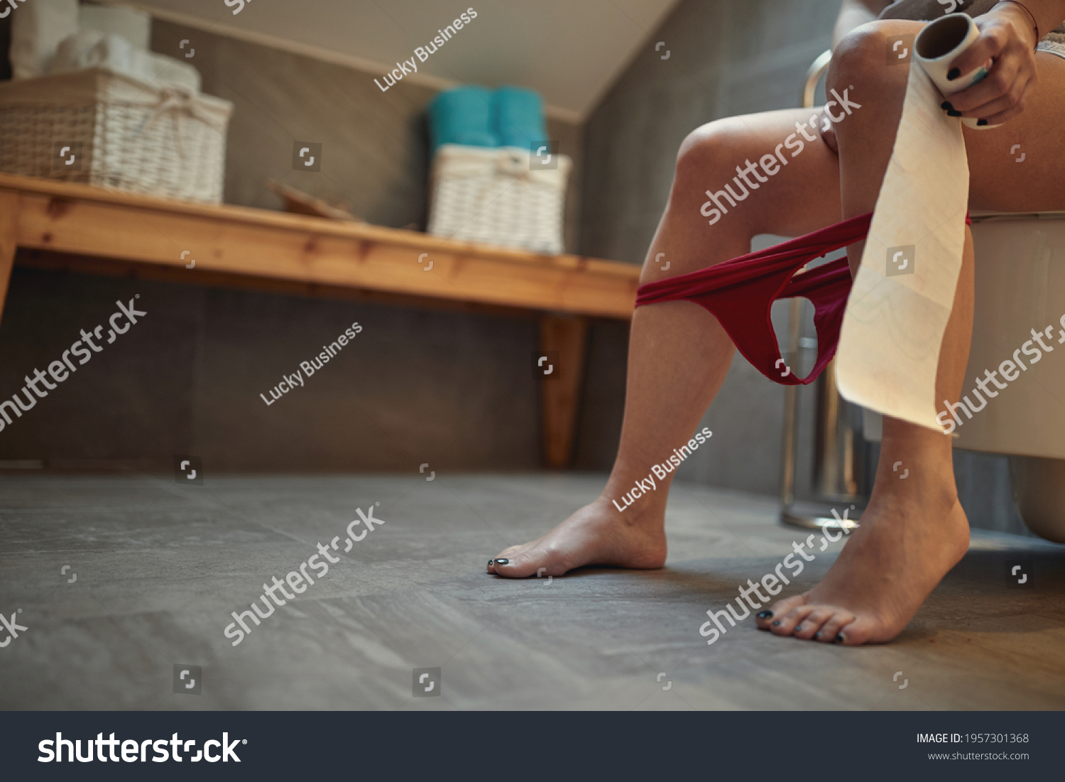 Young Woman Urinating Relaxed Atmosphere Home Stock Photo 1957301368 ... Young Woman Urinating Relaxed Atmosphere Home Stock Photo 1957301368 ...