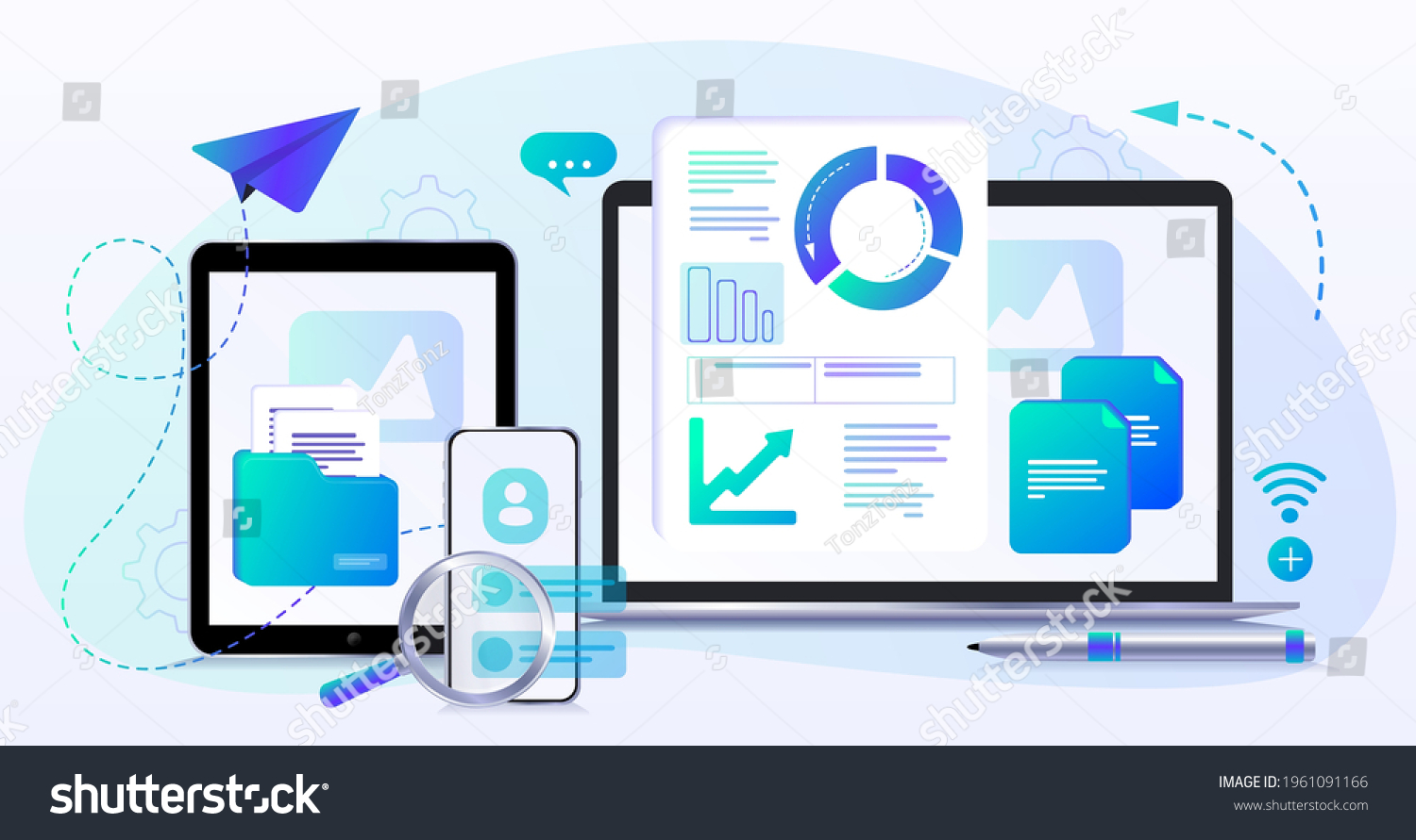 Data Set Process Classification Database Company Stock Vector (Royalty Free) 1961091166 ...