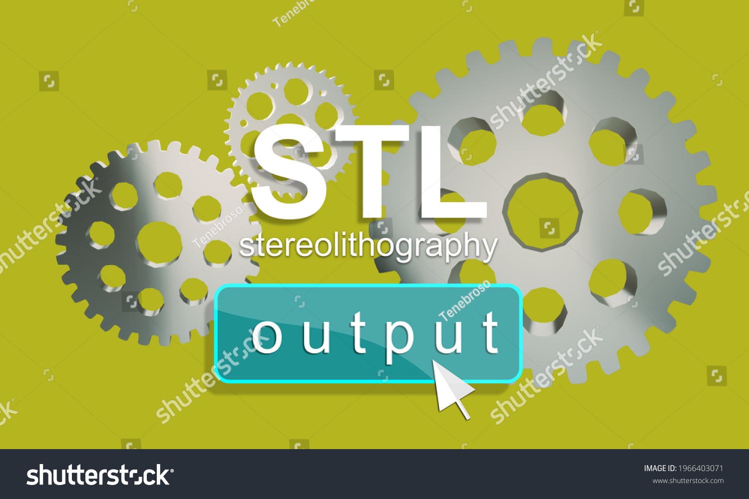 Stereolithography Stl Computing File Format 3d Stock Illustration ... Stereolithography Stl Computing File Format 3d Stock Illustration ...