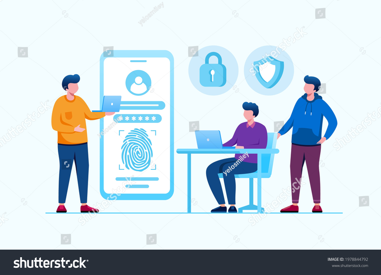 Application Interface Development Ui Ux Designer Stock Vector (Royalty ...