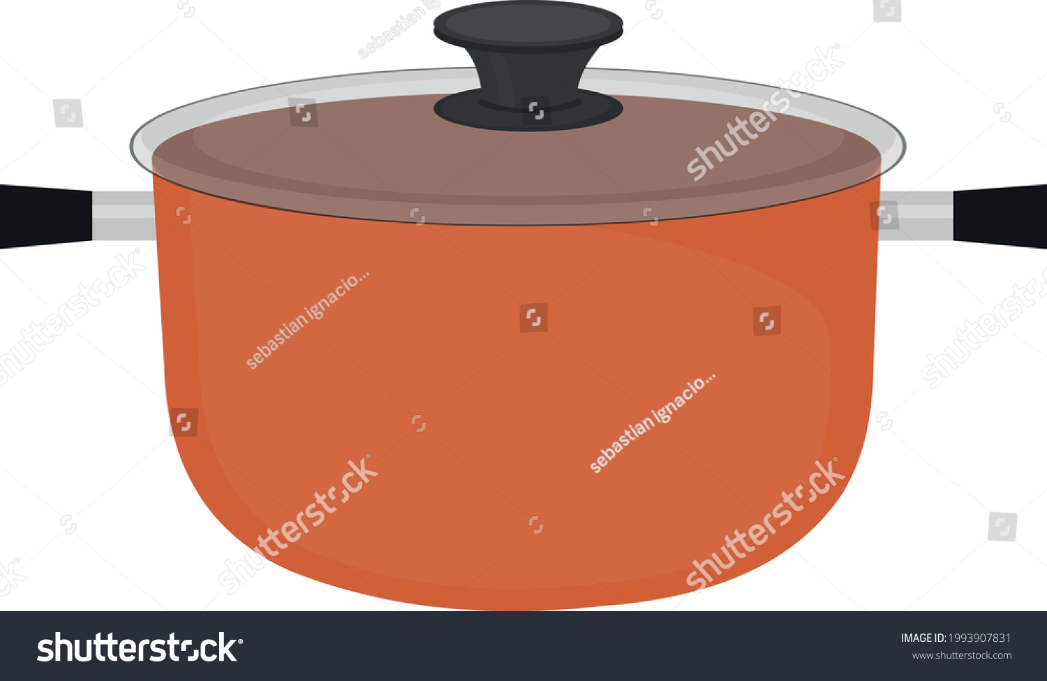 Vector Emoticon Illustration Cooking Pot Stock Vector (Royalty Free ... Vector Emoticon Illustration Cooking Pot Stock Vector (Royalty Free ...