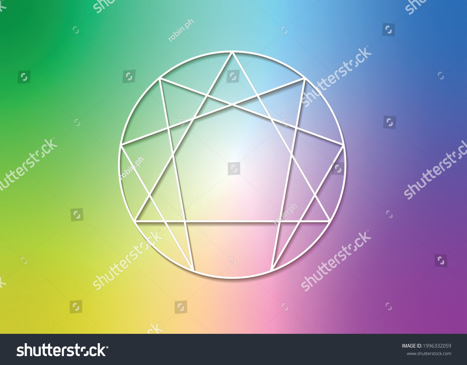 Enneagram Icon Sacred Geometry Diagram Logo Stock Vector (Royalty Free ... Enneagram Icon Sacred Geometry Diagram Logo Stock Vector (Royalty Free ...