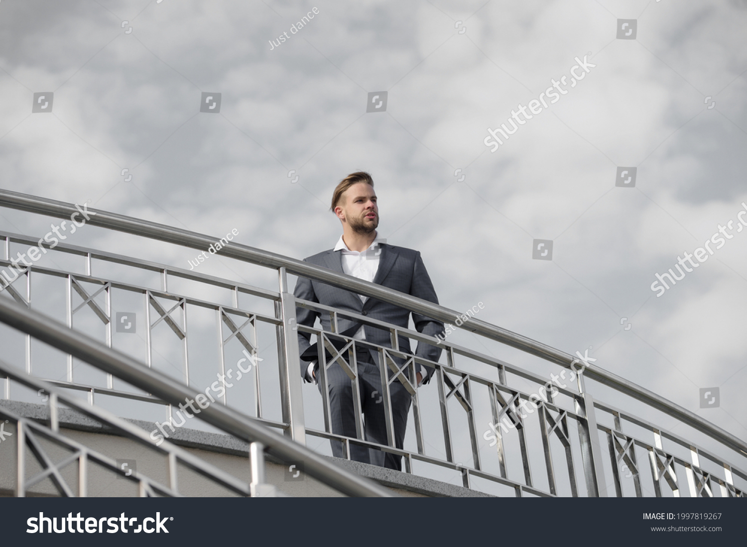 Businessman Attractive Appearance Looks Successful Freedom Stock Photo ... Businessman Attractive Appearance Looks Successful Freedom Stock Photo ...