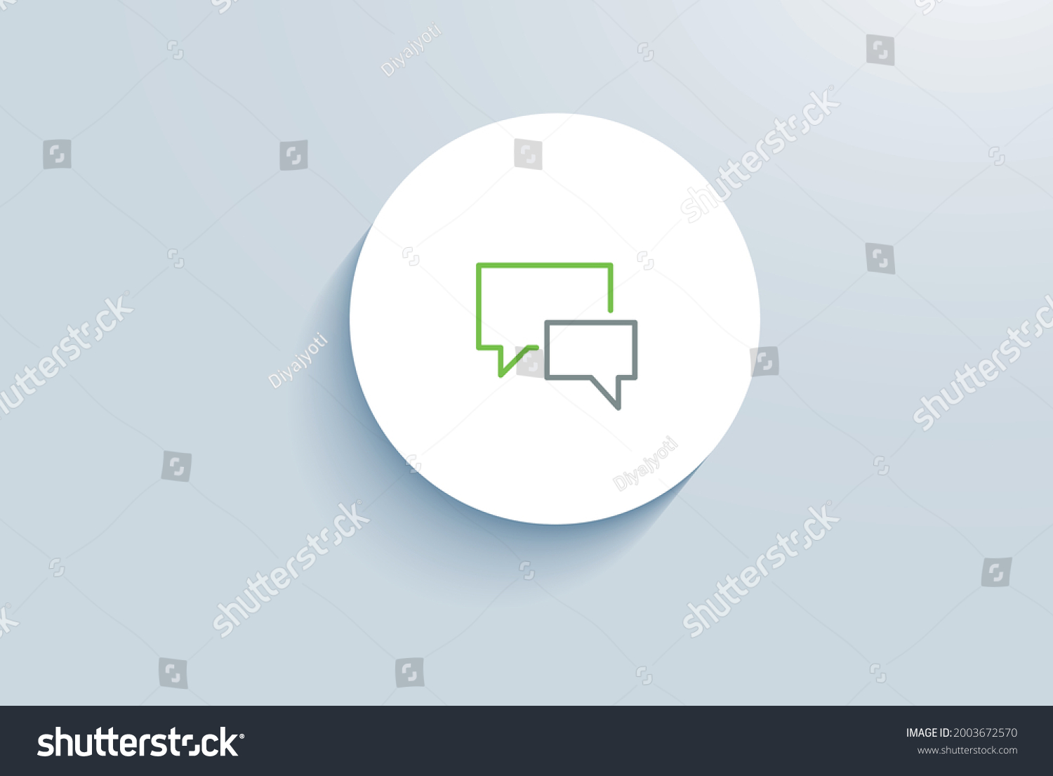 Feedback Hub Icon Vector Design Stock Vector (Royalty Free) 2003672570 ...
