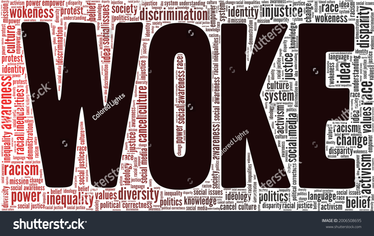 Woke Vector Illustration Word Cloud Isolated Stock Vector (Royalty Free ... Woke Vector Illustration Word Cloud Isolated Stock Vector (Royalty Free ...