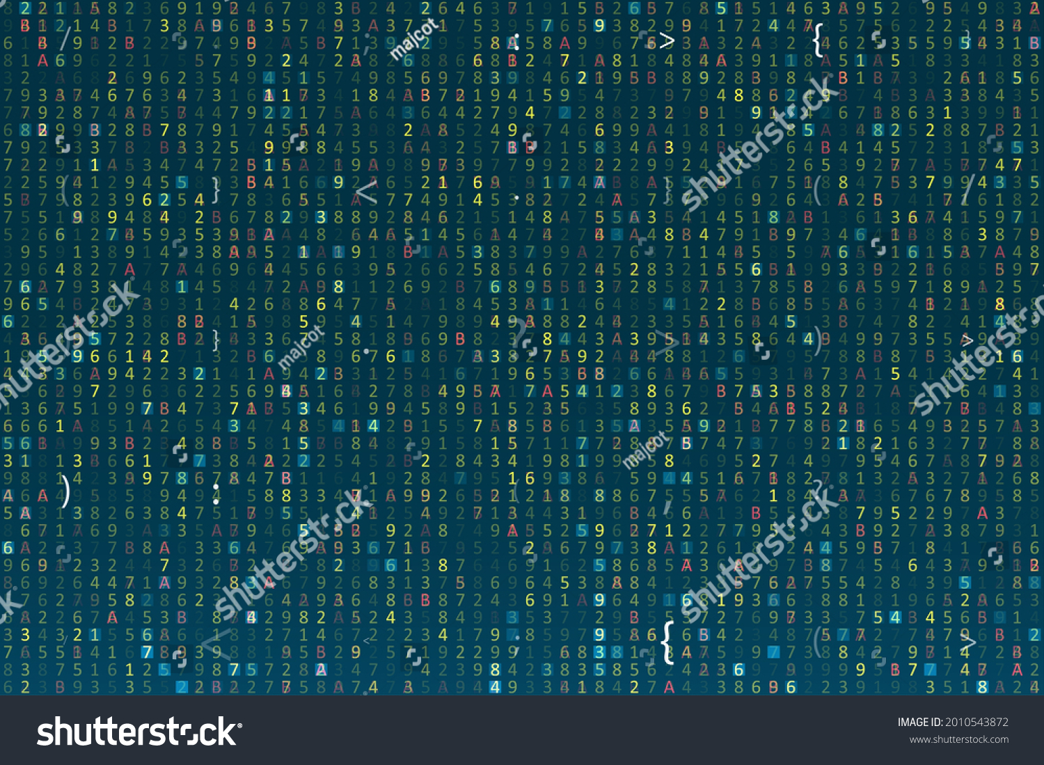 Artificial Intelligence Machine Learning Abstract Digital Stock Vector ...