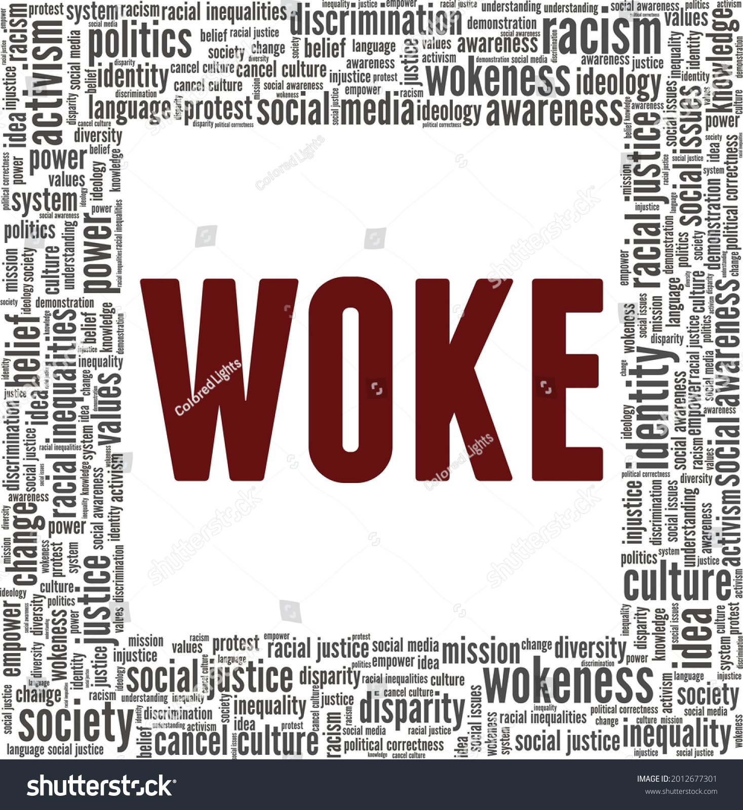 Woke Vector Illustration Word Cloud Isolated Stock Vector (Royalty Free ... Woke Vector Illustration Word Cloud Isolated Stock Vector (Royalty Free ...