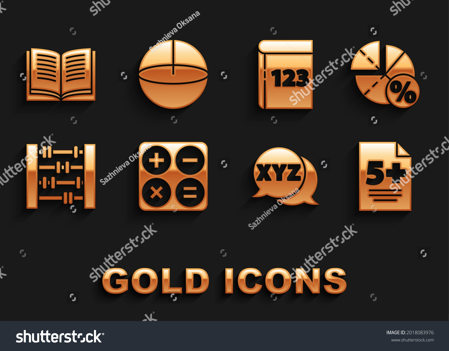 Set Calculator Graph Schedule Chart Diagram Stock Vector Royalty Free 2018083976 Shutterstock