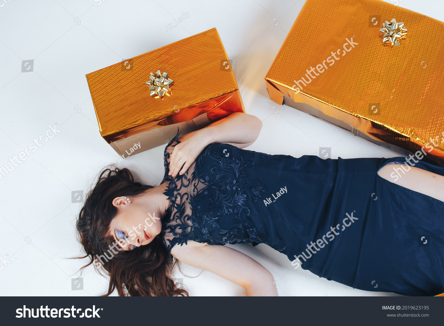 Closeup Overhead Portrait Cheerful Young Woman Stock Photo 2019623195 ... Closeup Overhead Portrait Cheerful Young Woman Stock Photo 2019623195 ...