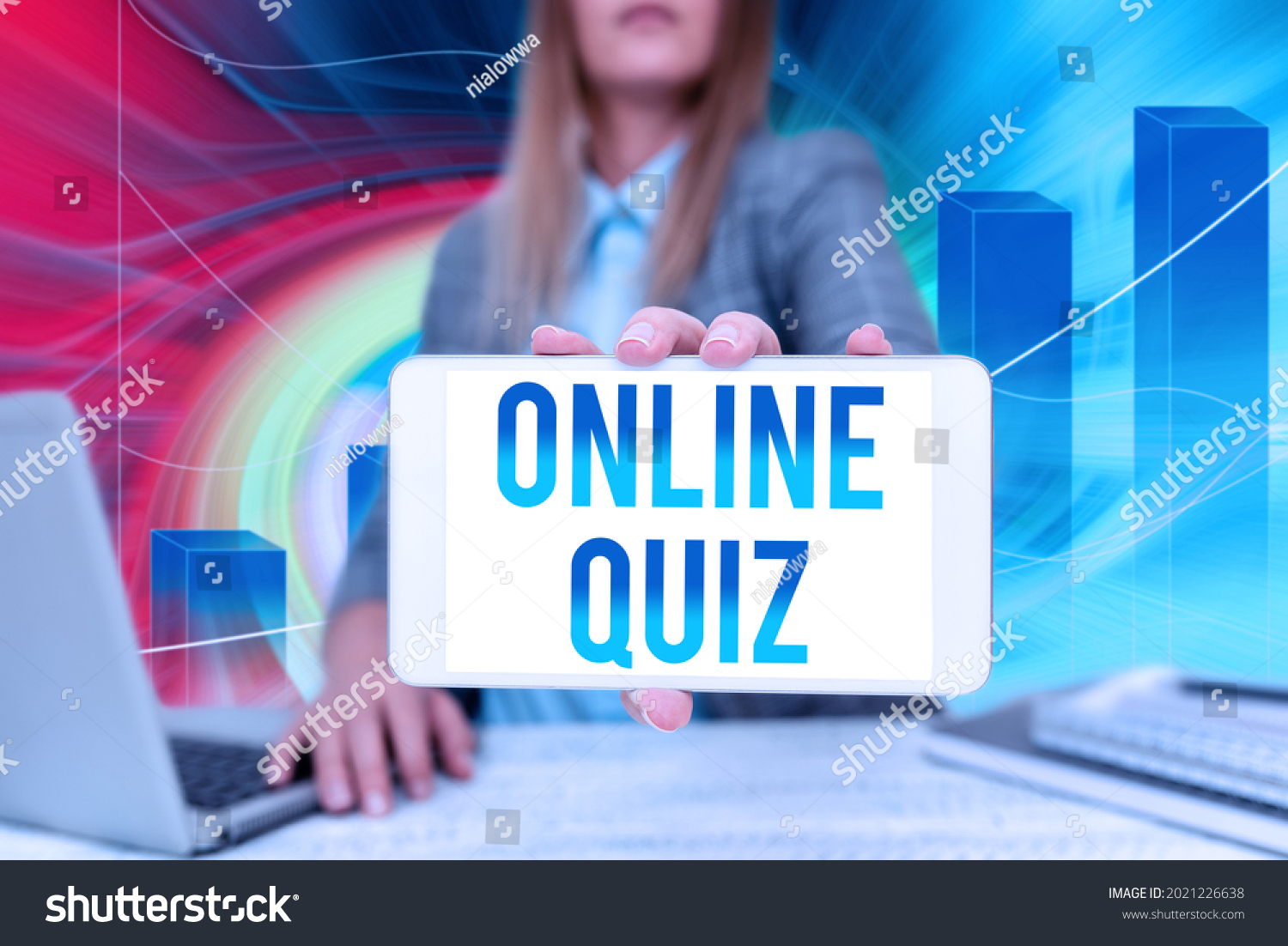 Writing Displaying Text Online Quiz Word Stock Photo 2021226638 ... Writing Displaying Text Online Quiz Word Stock Photo 2021226638 ...
