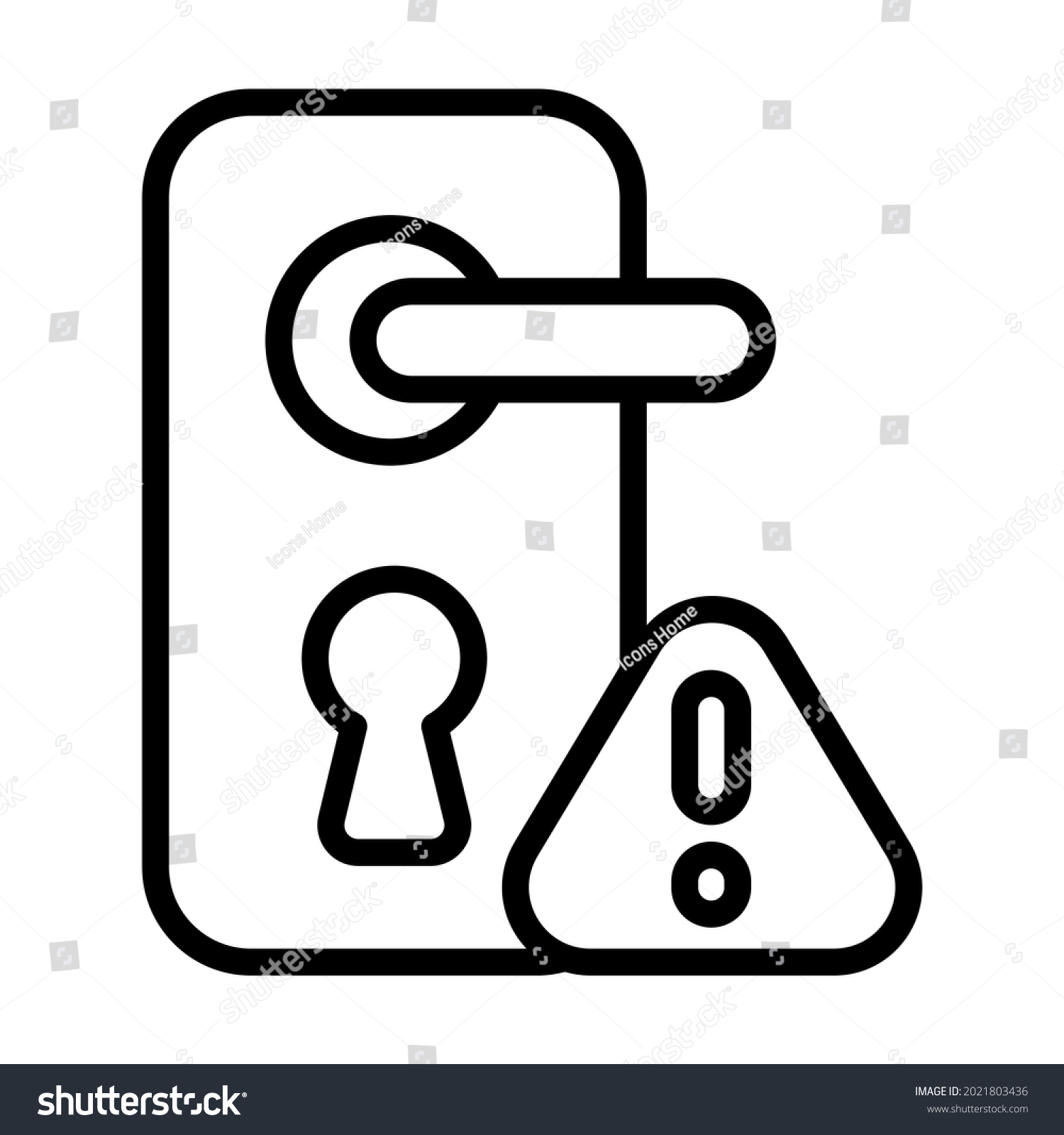 Door Handle Alert Healthcare Medical Vector Stock Vector (Royalty Free ... Door Handle Alert Healthcare Medical Vector Stock Vector (Royalty Free ...