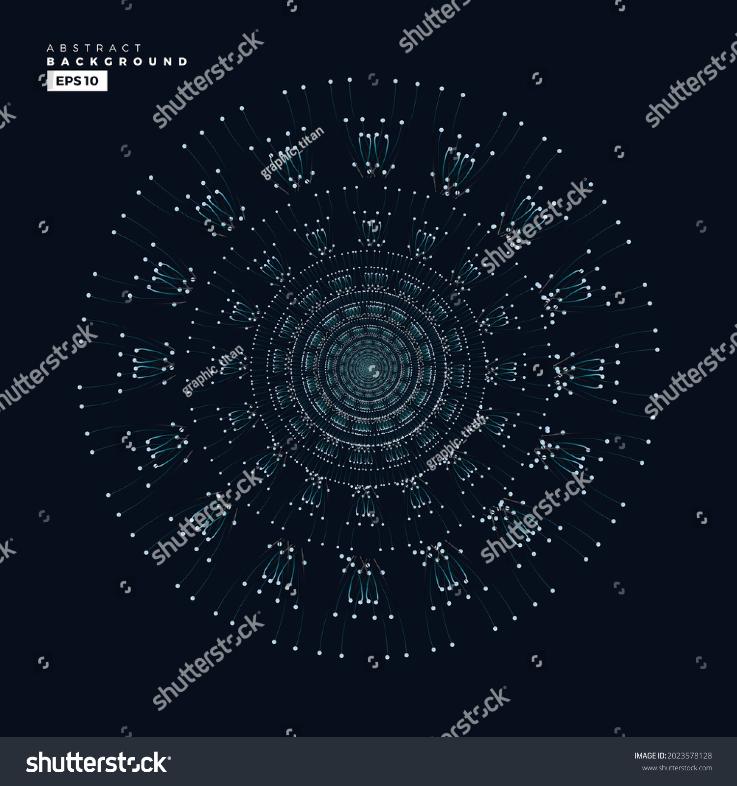 Abstract Vector Explosion Dots Line Equalizer Stock Vector (Royalty ... Abstract Vector Explosion Dots Line Equalizer Stock Vector (Royalty ...