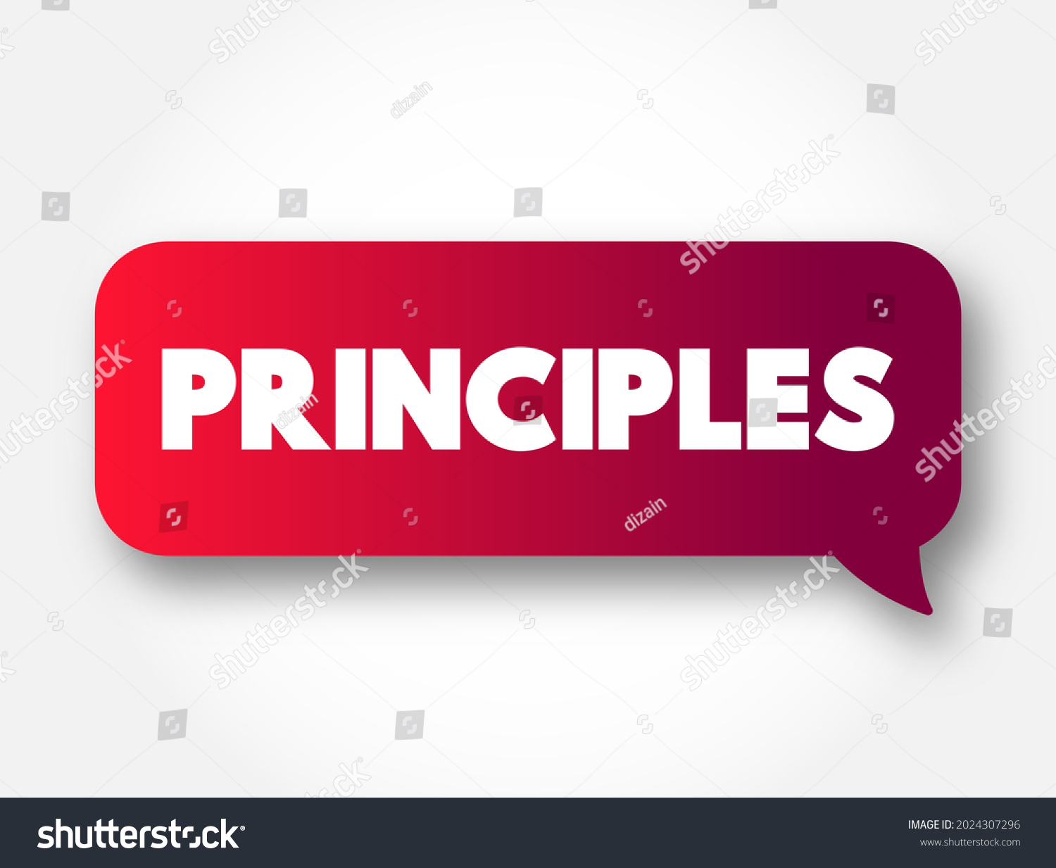 Principles Text Message Bubble Business Concept Stock Vector (Royalty ... Principles Text Message Bubble Business Concept Stock Vector (Royalty ...