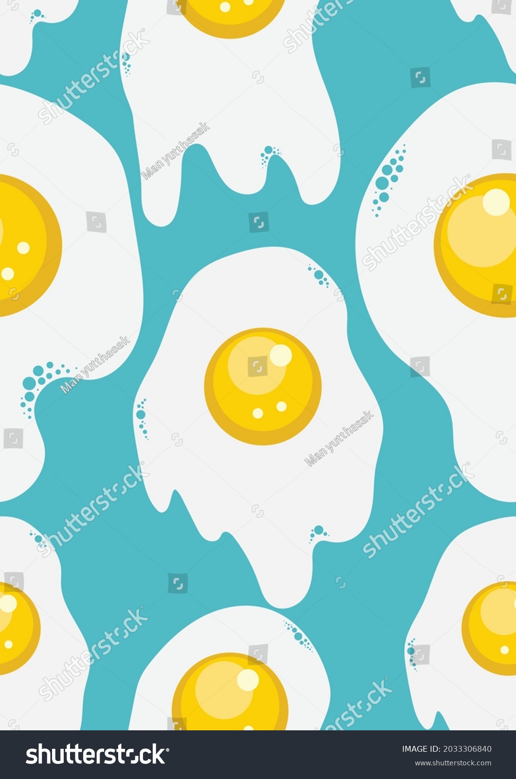 Egg Pattern Background 10 Vector Stock Vector (Royalty Free) 2033306840 ...