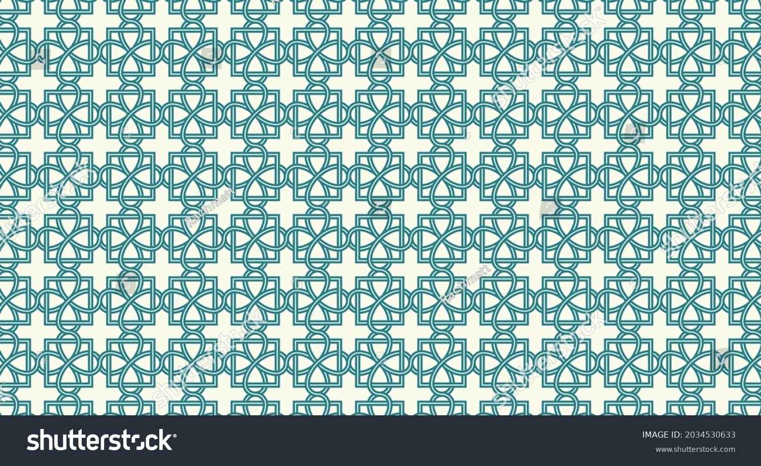 Simple Interconnected Pattern Background Modern Shape Stock Vector ...