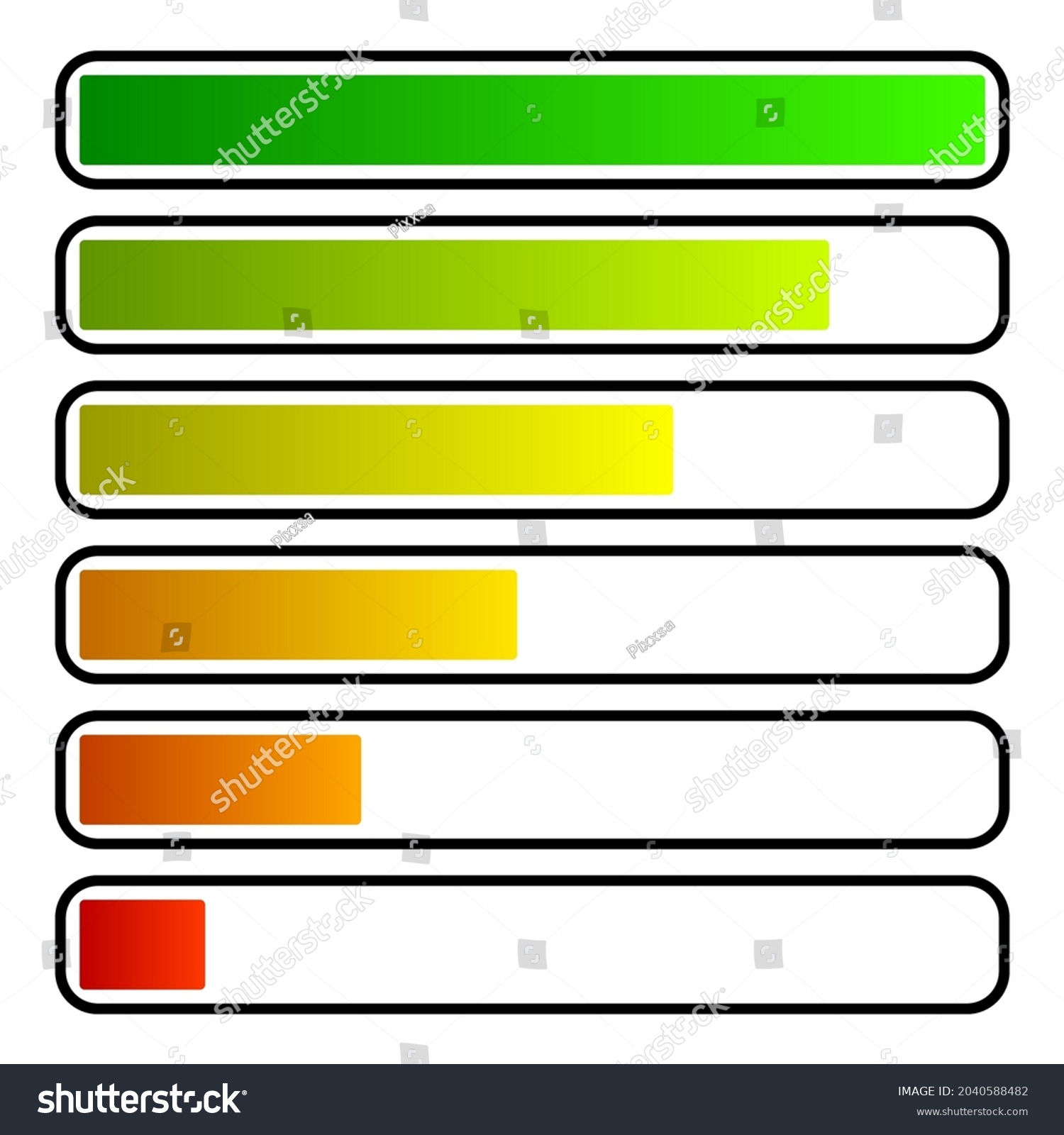 Loader Preloader Progress Bar Vector Element Stock Vector (Royalty Free ...