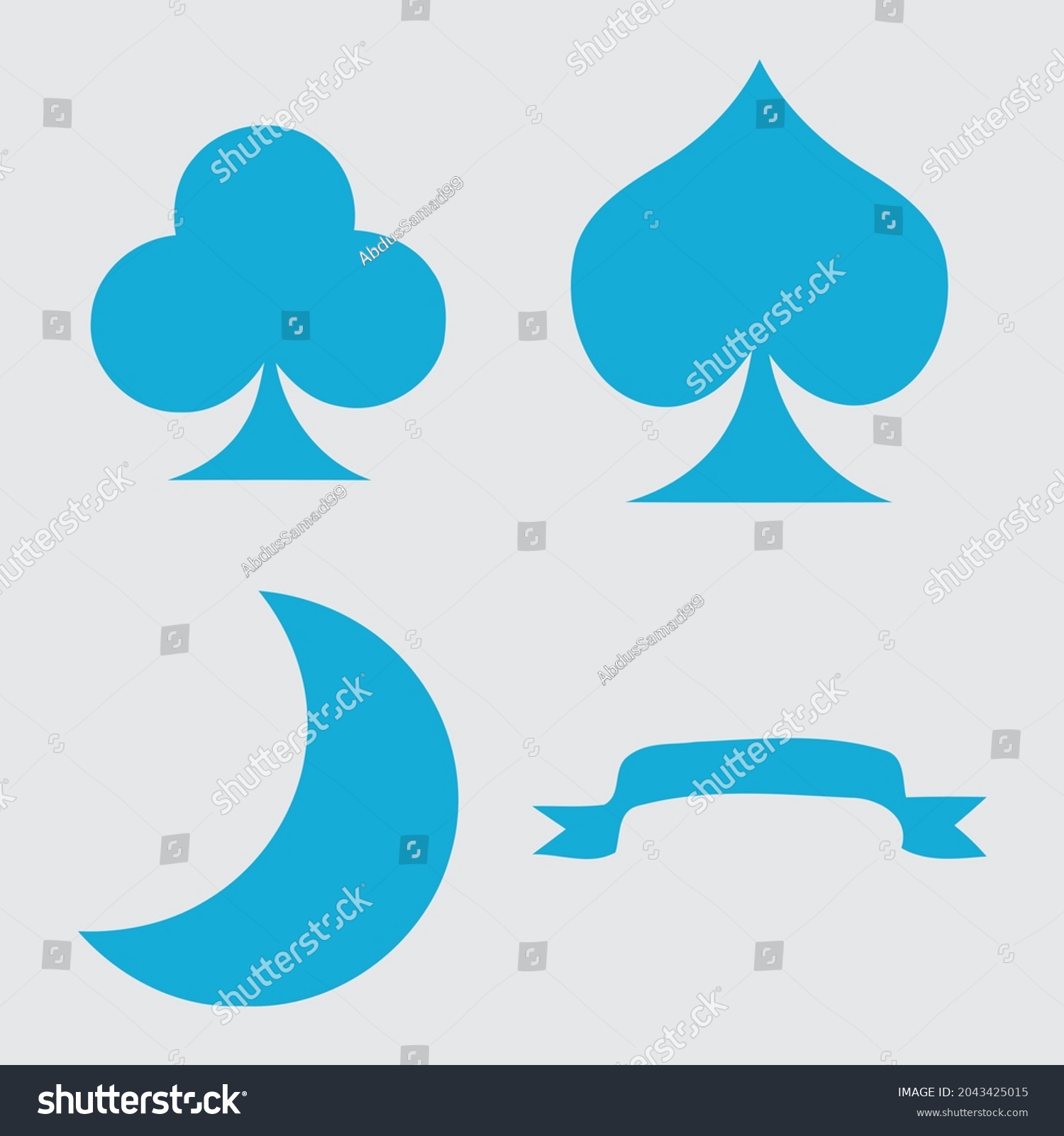 Shape Icon Design Element Shape Vector Stock Vector (Royalty Free ...