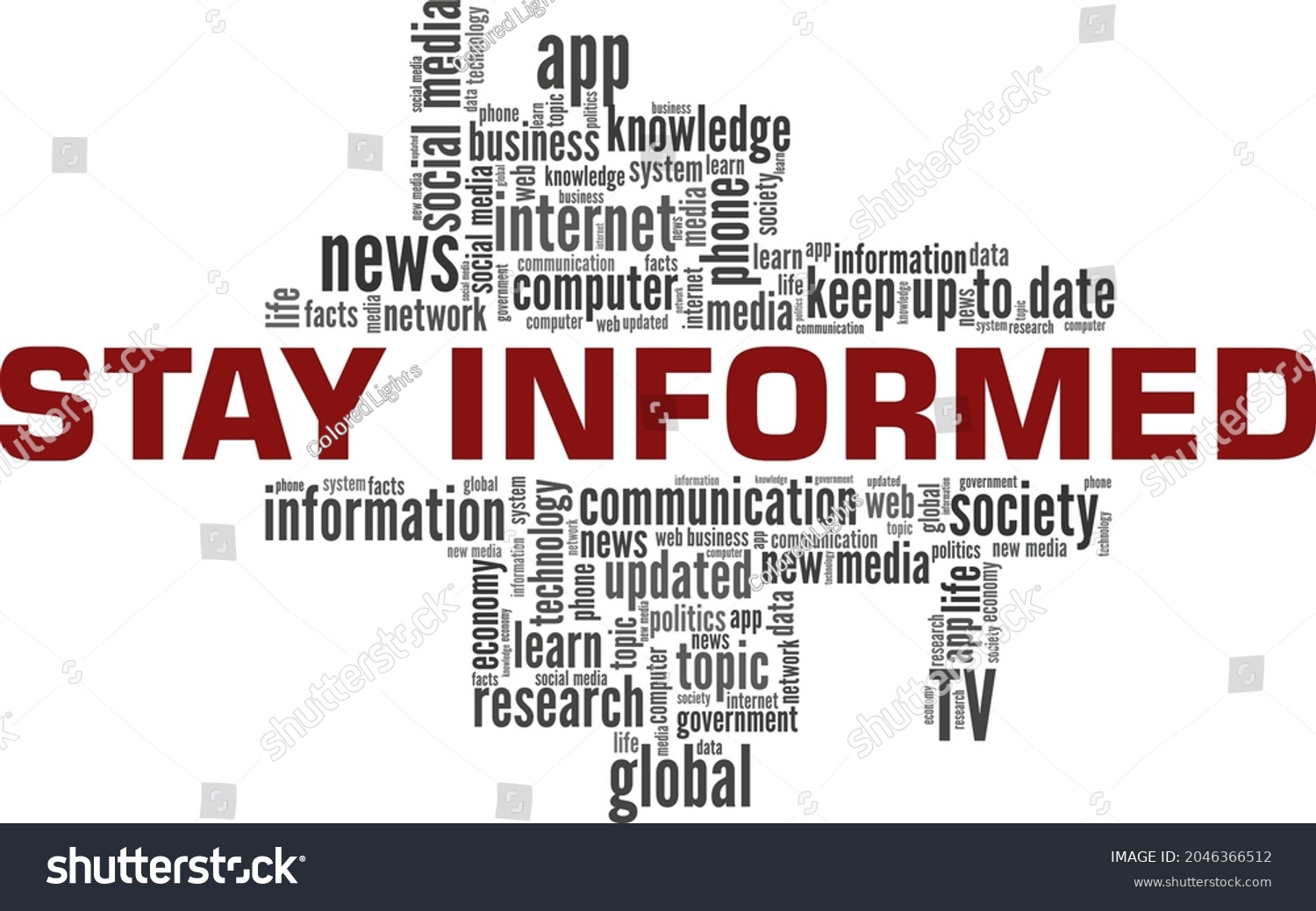 Stay Informed Vector Illustration Word Cloud Stock Vector (Royalty Free ... Stay Informed Vector Illustration Word Cloud Stock Vector (Royalty Free ...