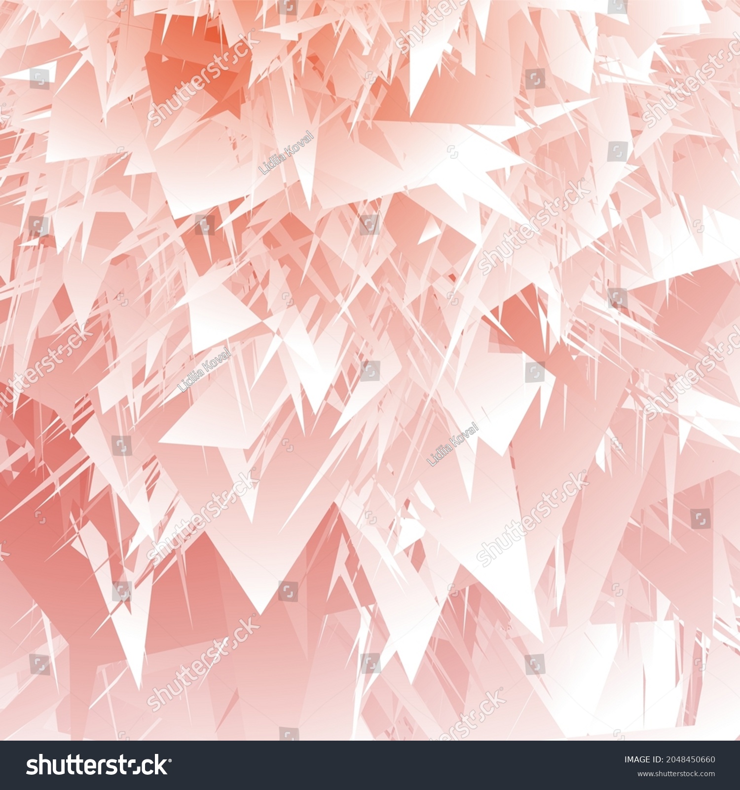 Sharp Colored Pattern Vector Illustration Stock Vector (Royalty Free ...