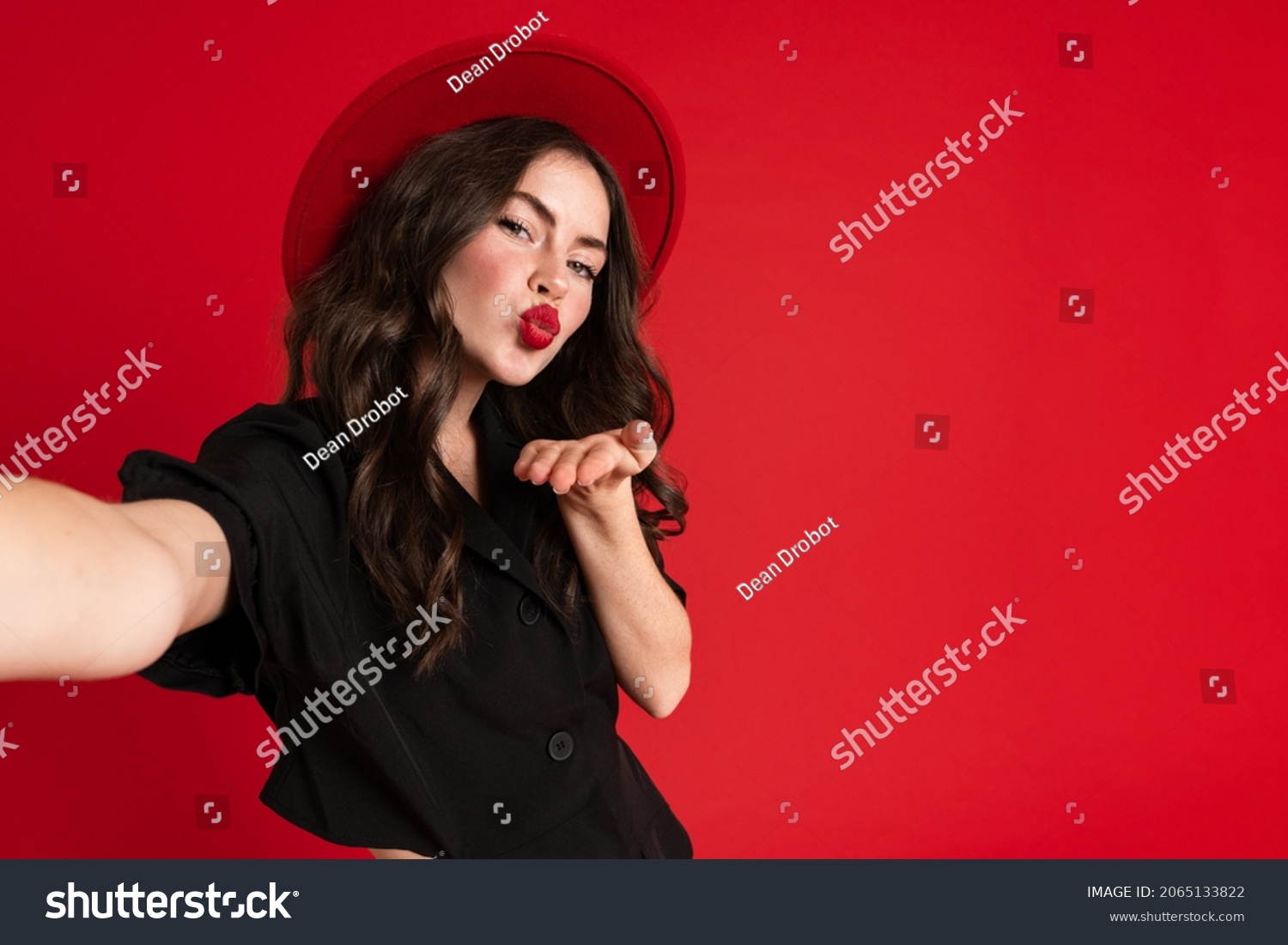 Kiss Selfie 17 860 Images Photos Et Images Vectorielles De Stock Shutterstock
