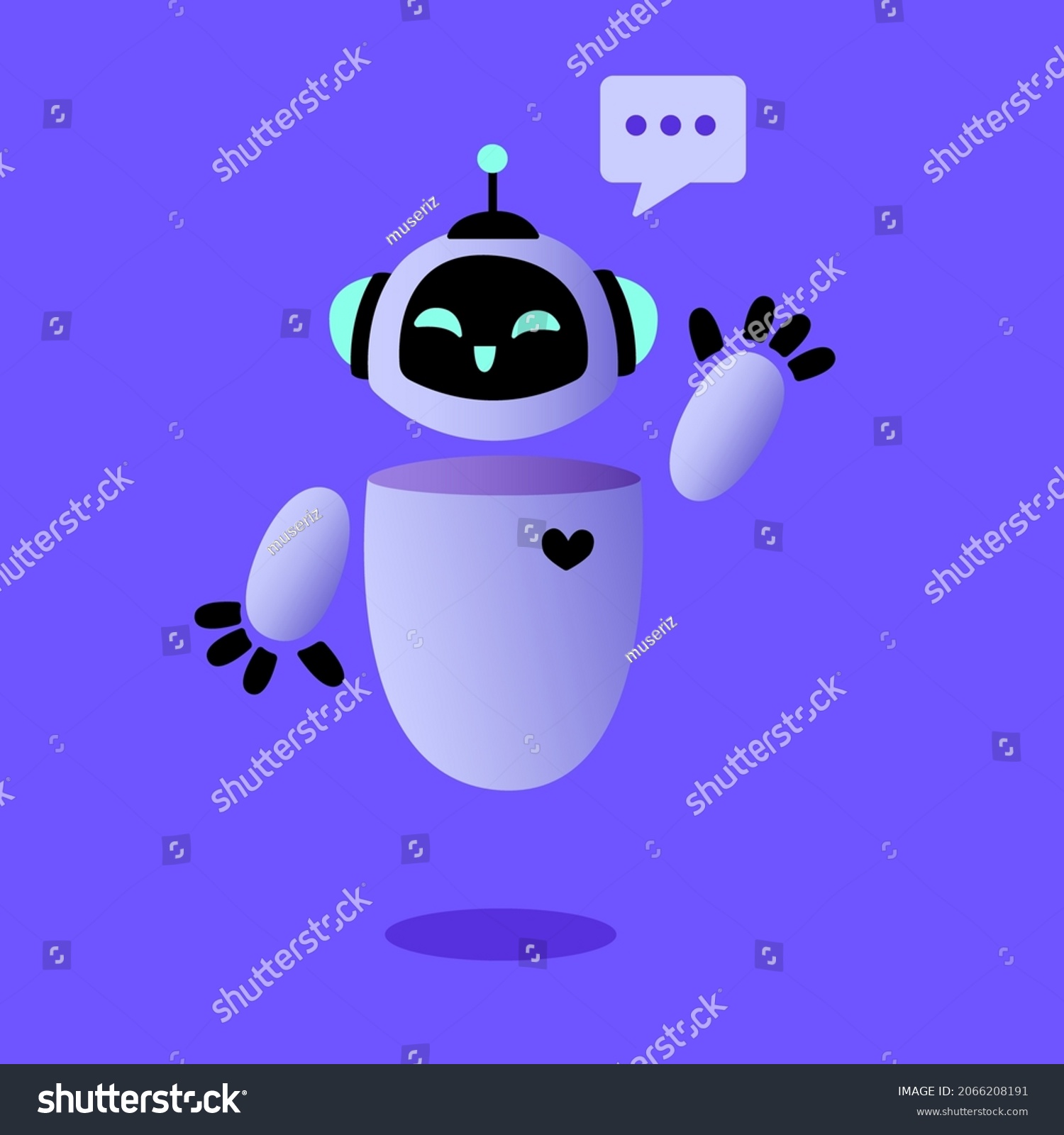 Vector Artificial Intelligence Concept Chatbot Illustration Stock ... Vector Artificial Intelligence Concept Chatbot Illustration Stock ...
