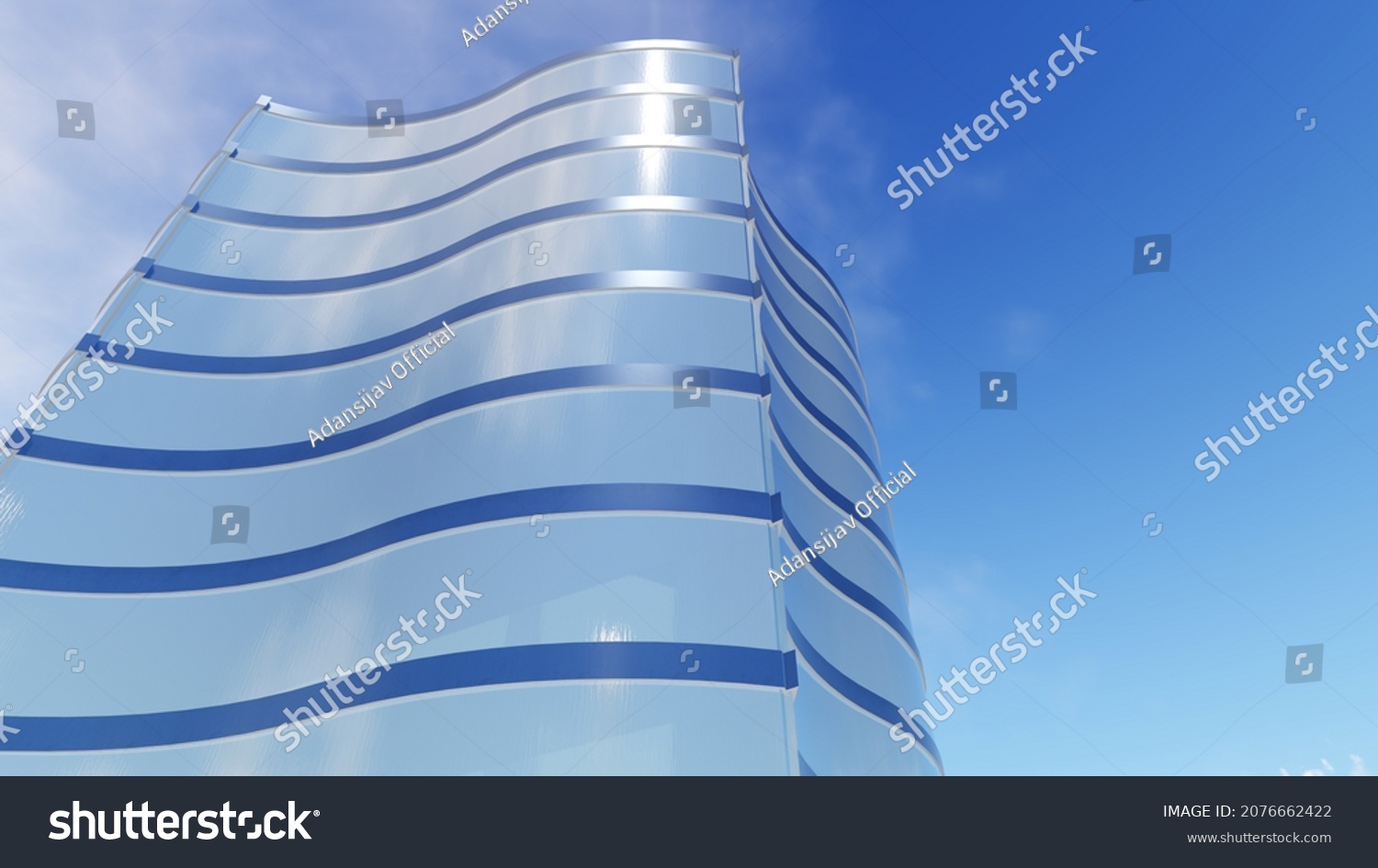 Building Full Glass Window Sun Reflection Stock Illustration 2076662422 Shutterstock